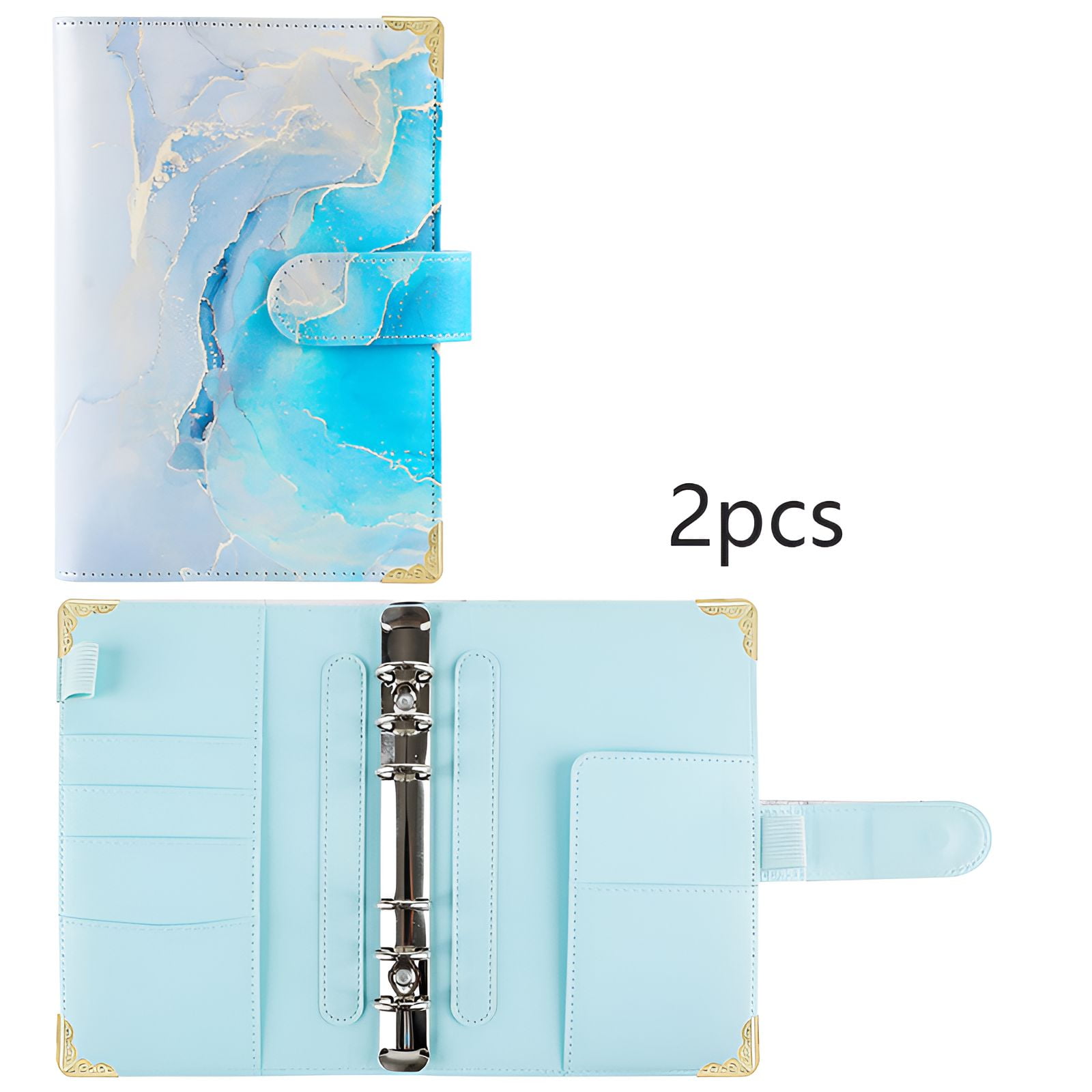 CCOCC 2Pcs Budget Binder,Refined Texture Crisp Writing Feel 100 ...