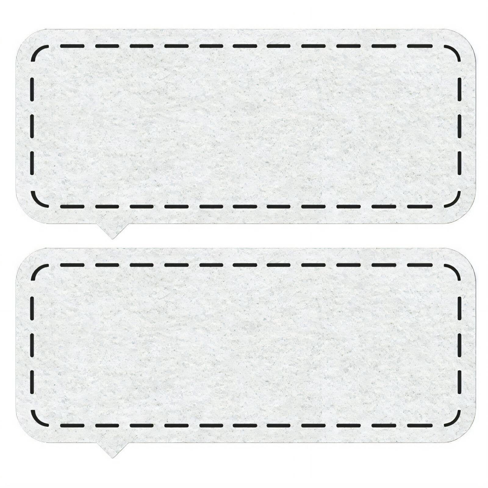 CCOCC 2Pcs Cork Board,Flexible Layout Letter Board,Long-Lasting Wall ...