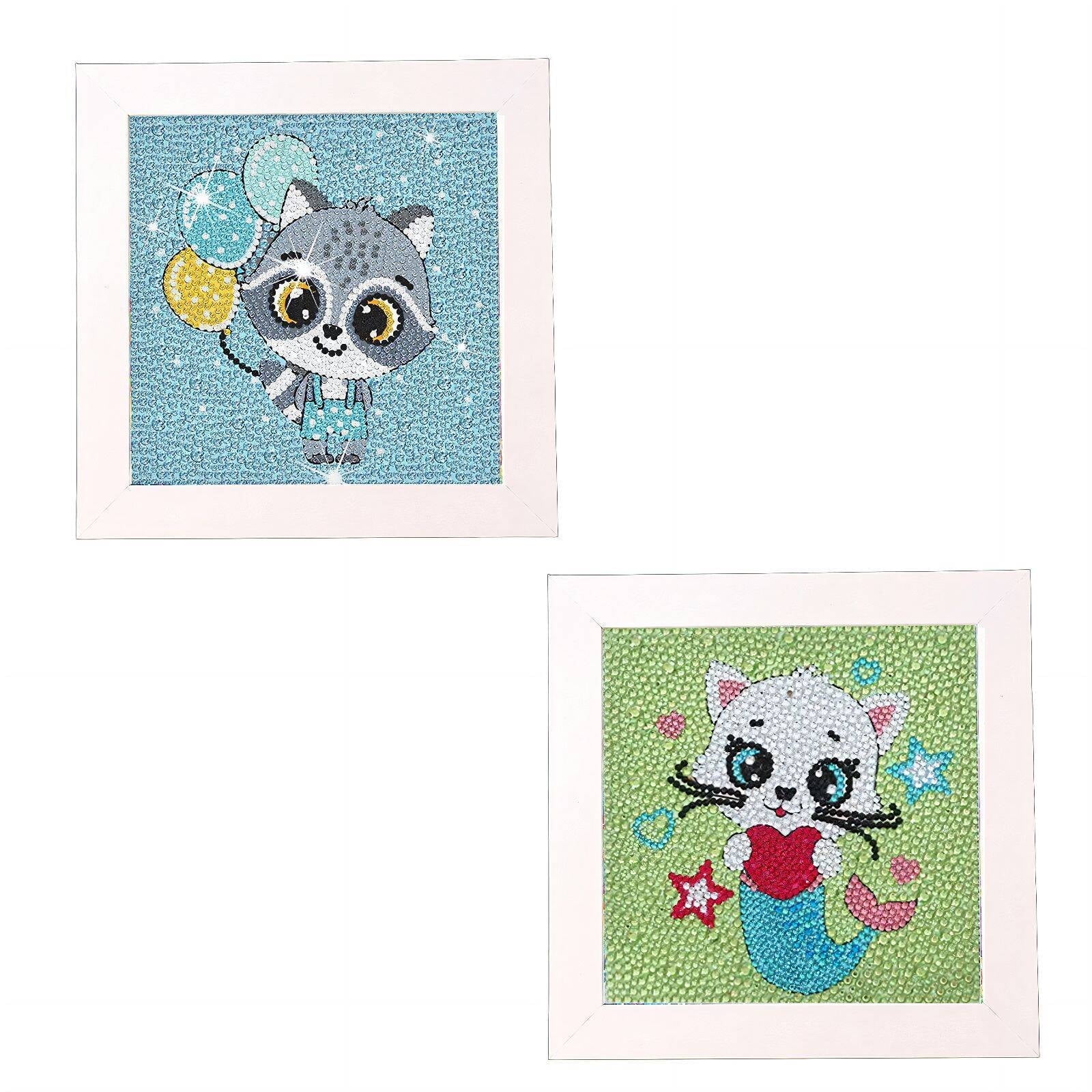 CCOCC 2Pcs Diamond Painting Kit,6*6in Dimond Art,Mixed Maxdia Diy Kits ...