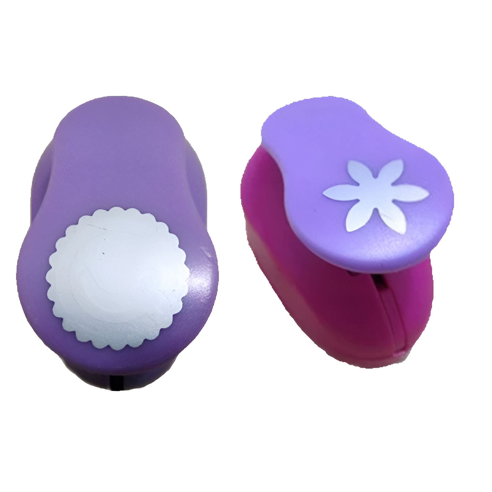 CCOCC 2Pcs Hole Punch,Spring-Back Structure Easy Use Heart Hole Punch ...