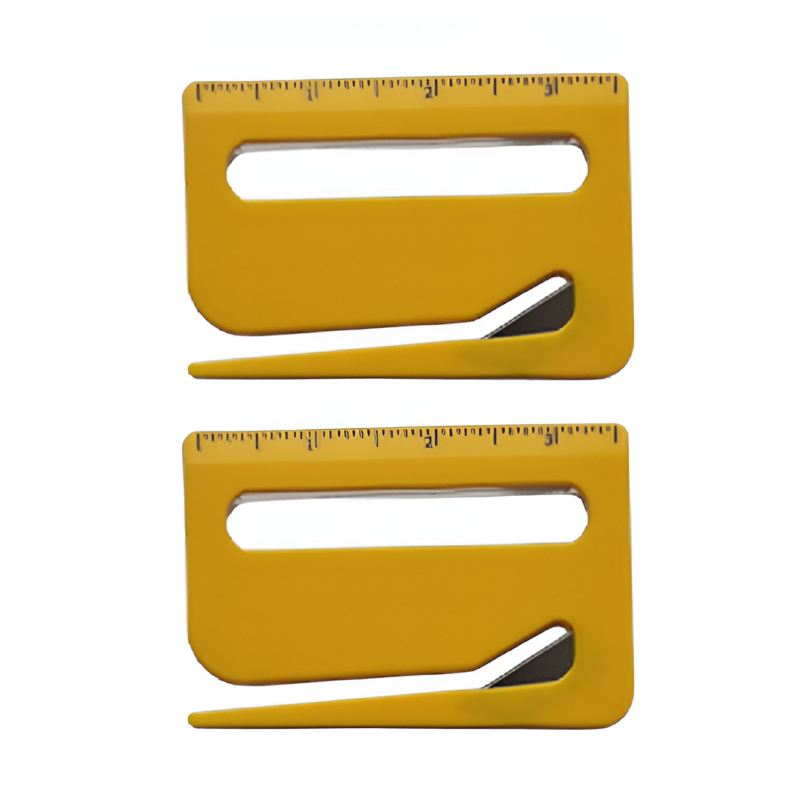 CCOCC 2Pcs Letter Opener,Sharp Edge Package Opener,Ruler Scale Mail ...