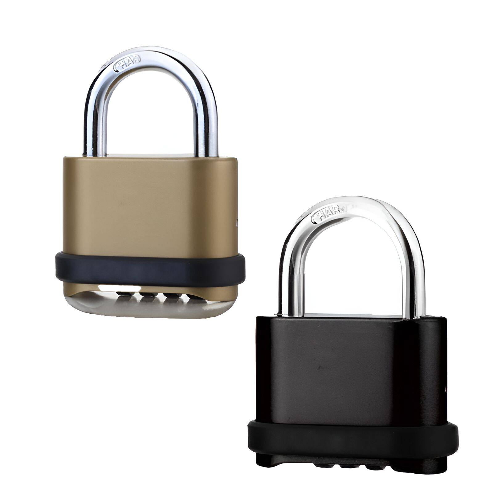 CCOCC 2Pcs Locker Lock,Weather-Resistant Design Pad Lock,Fire-Resistant ...