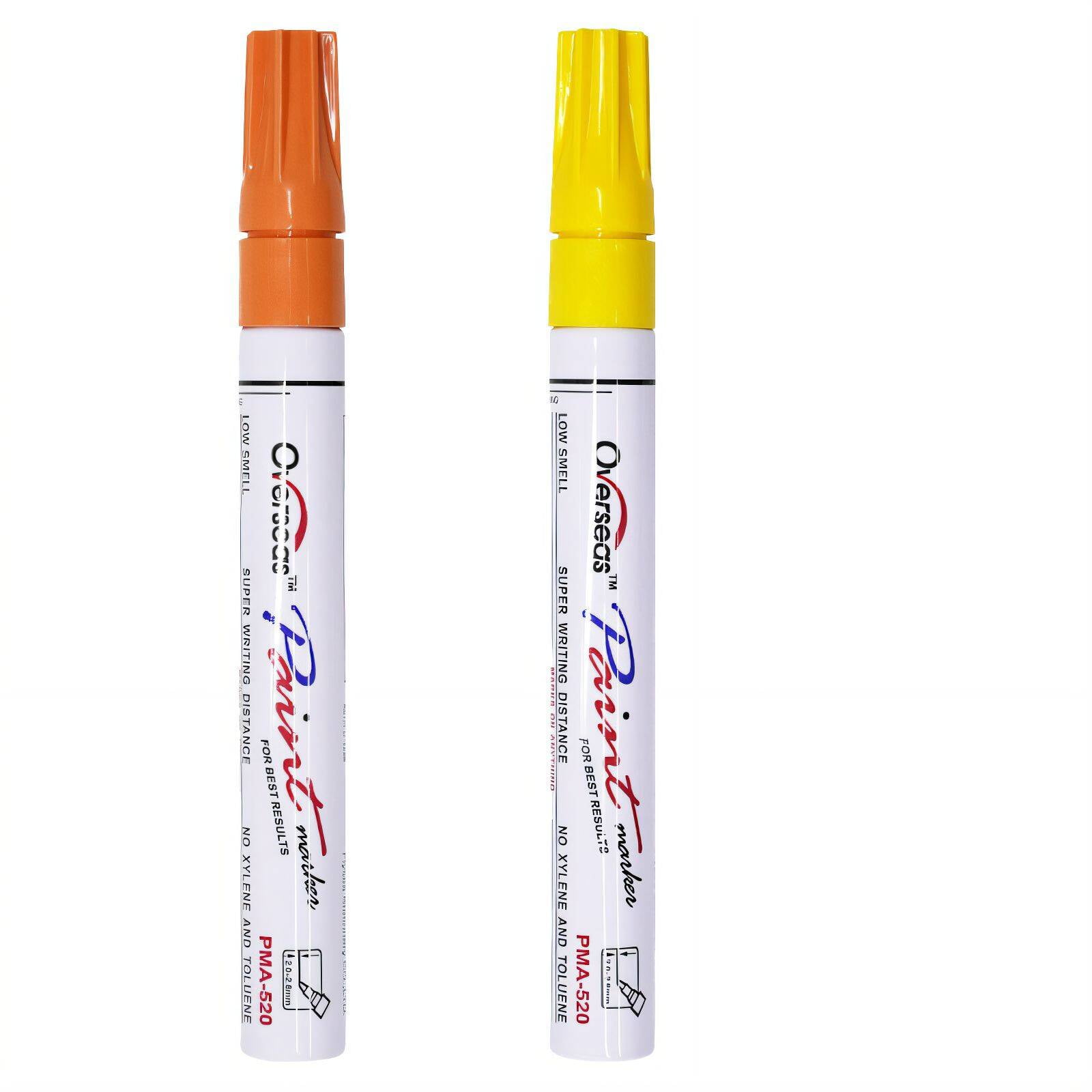 CCOCC 2Pcs Paint Markers,Rich Color Graffiti Markers,Not Easy to Fade ...