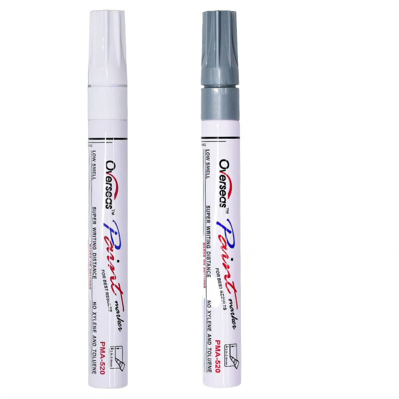 CCOCC 2Pcs Paint Markers,Vibrant Colors Graffiti Markers,Rich Color ...