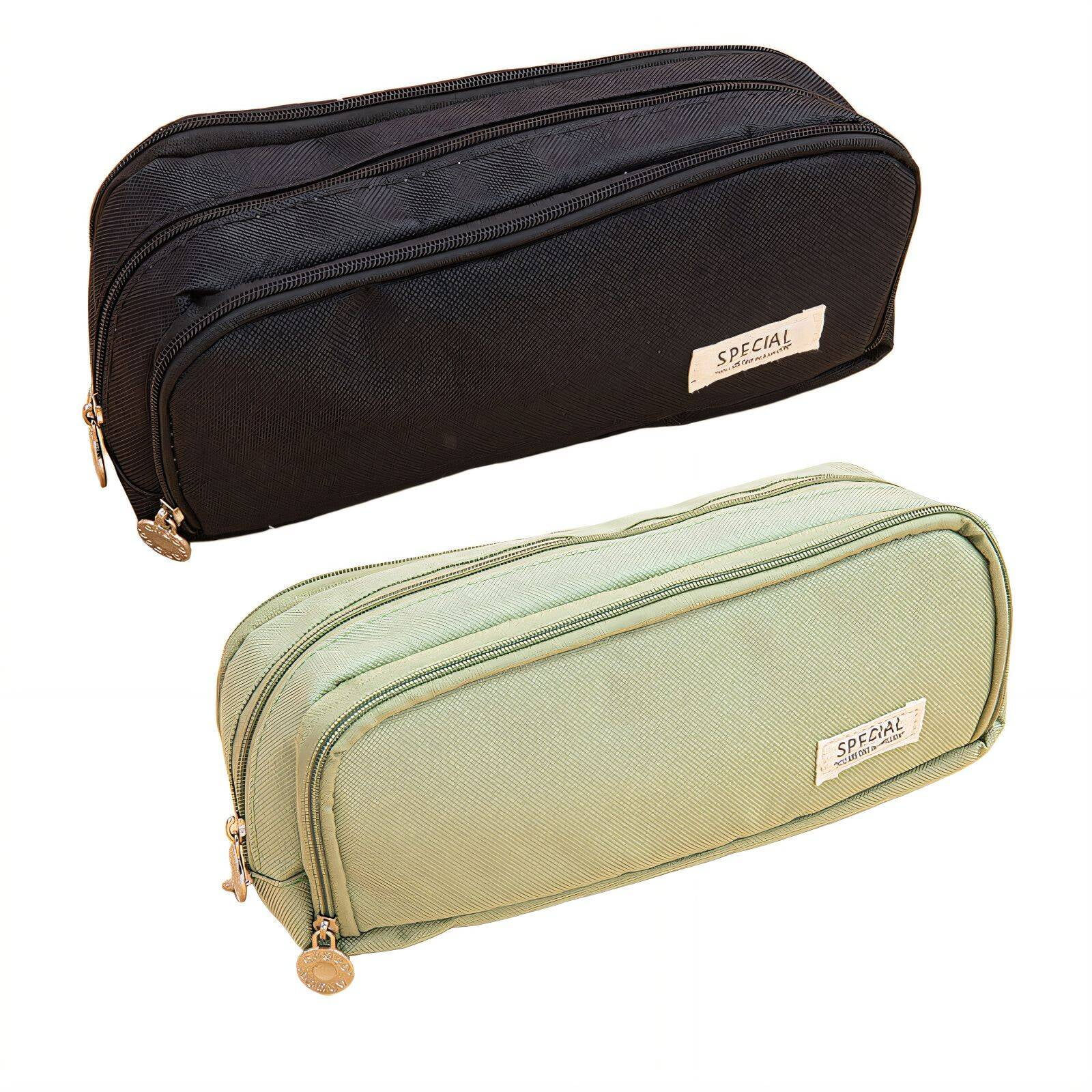 CCOCC 2Pcs Pencil Pouch,Modern Spacious Pencil Pouch,Portable Multi ...