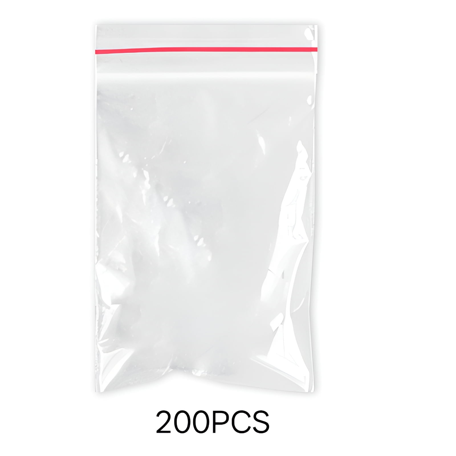 CCOCC 2Pcs Small Plastic Bags,Eco-Friendly Material Small Ziplock Bag ...