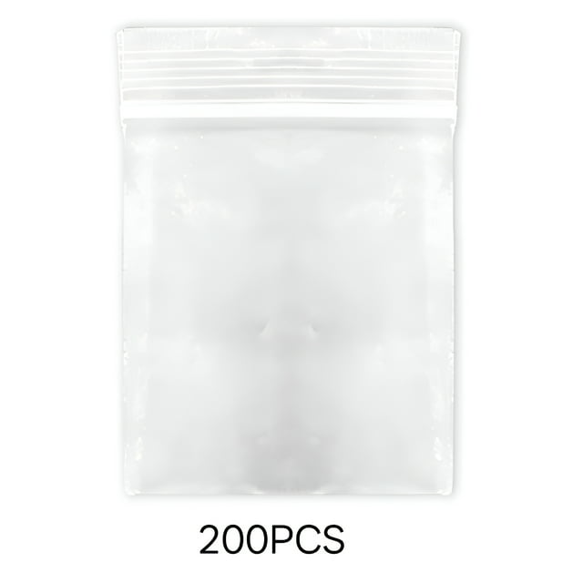 CCOCC 2Pcs Small Plastic Bags,Leak-Proof Design Small Ziplock Bag ...