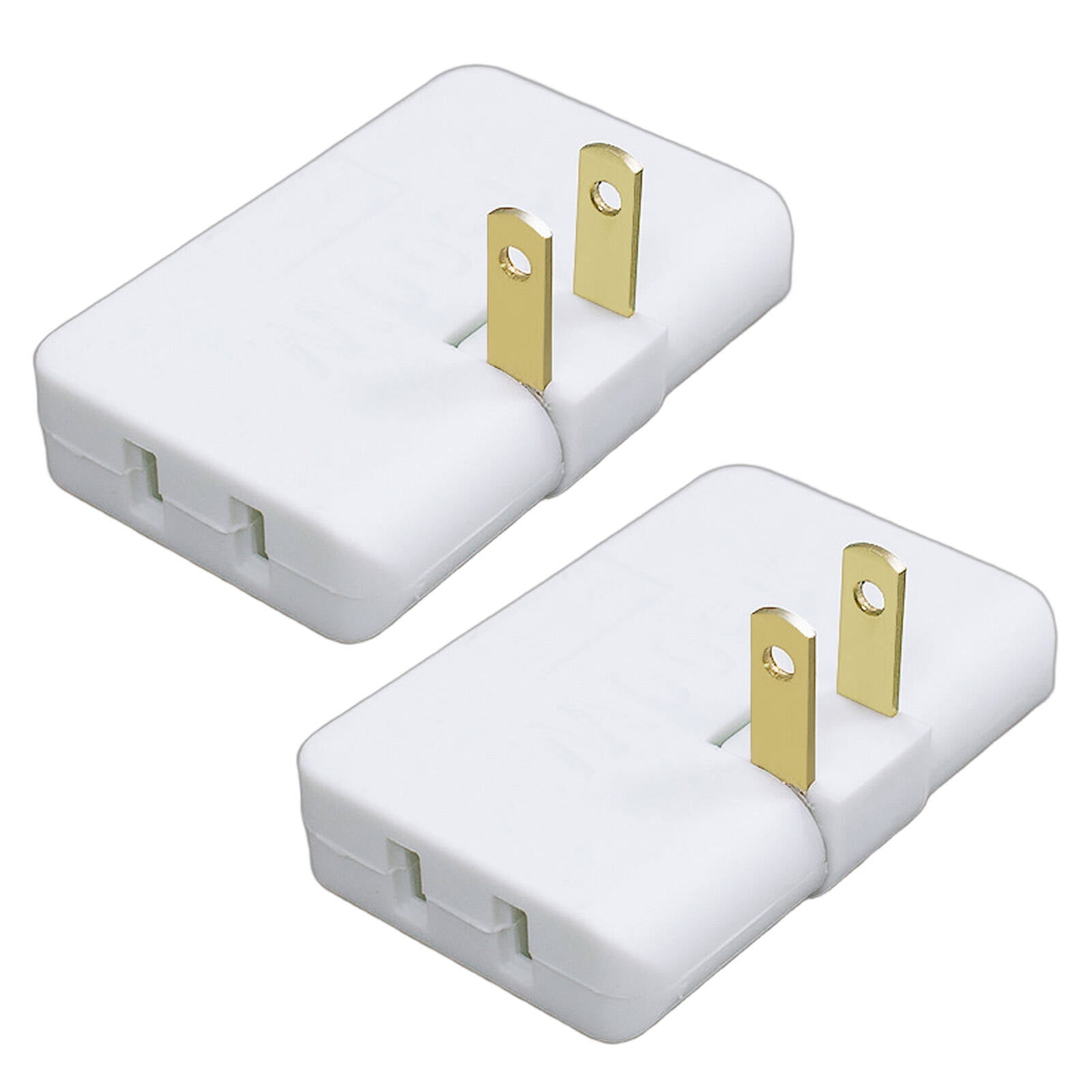 CCOCC 2Pcs Speaker Wire Connector Rotational Design Flat Plug Ultra ...