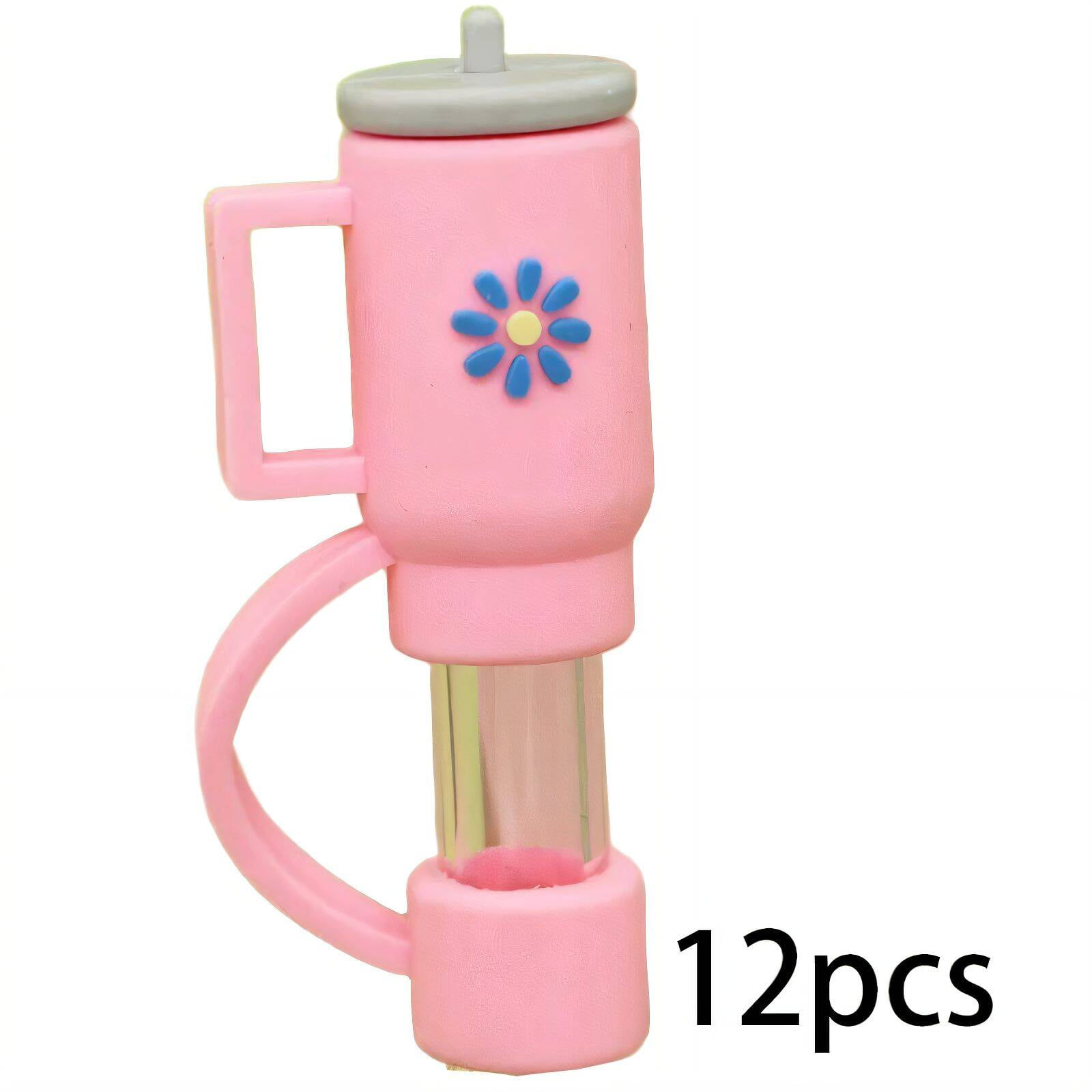 CCOCC 2Pcs Straw Toppers Comfortable Grip Straw Cover Cap for Stanley ...