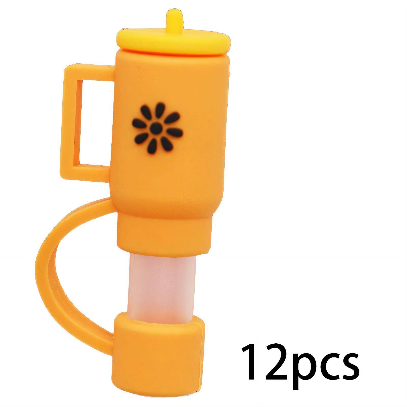 CCOCC 2Pcs Straw Toppers Excellent Leak-Proof Effect Straw Covers Multi ...