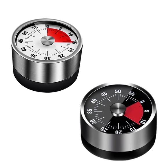 CCOCC 2Pcs Timer,Food-Safe Materials Time Timer,High-Volume Audible ...