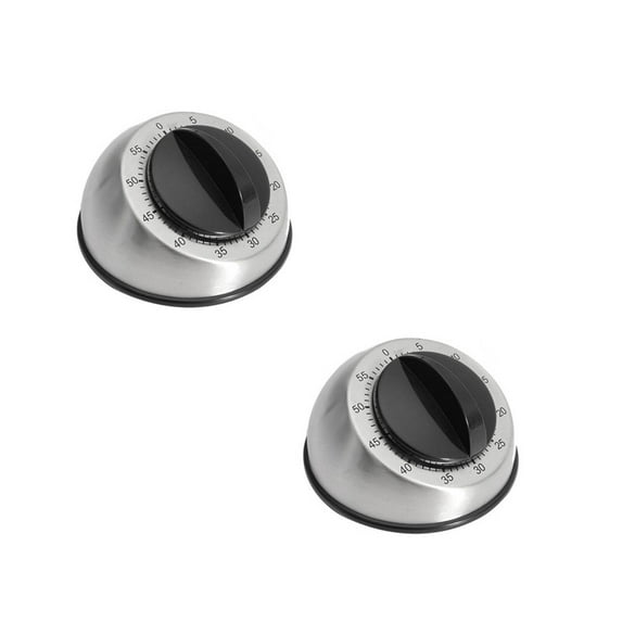 CCOCC 2Pcs Timer,Minimalistic Design Kitchen Timer,Sturdy Stainless ...