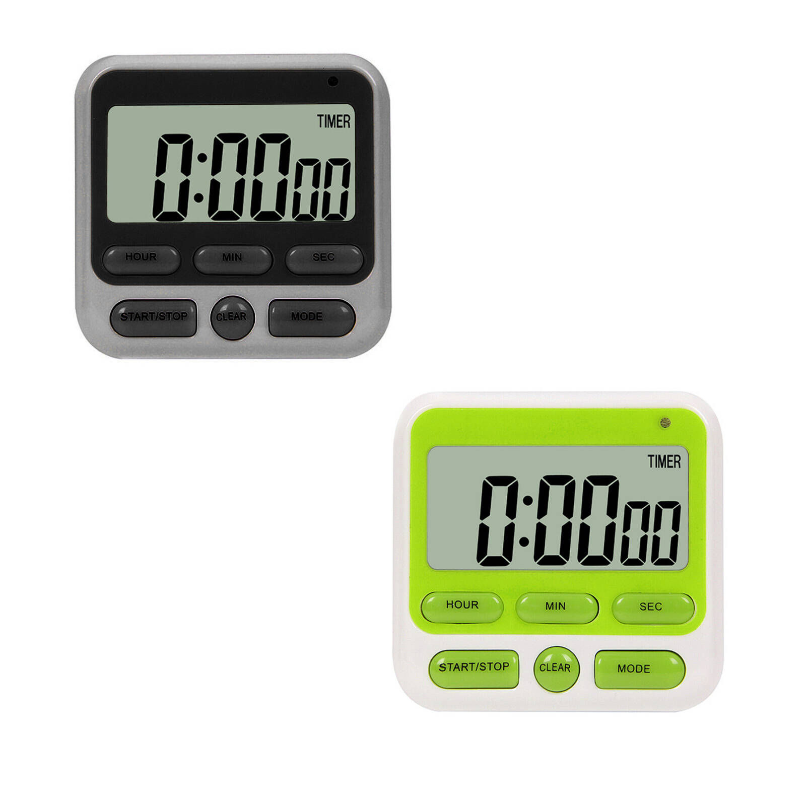 CCOCC 2Pcs Timer,Versatile Time Management Assistant Timer Outlet,Clear and Loud Reminders Time ...