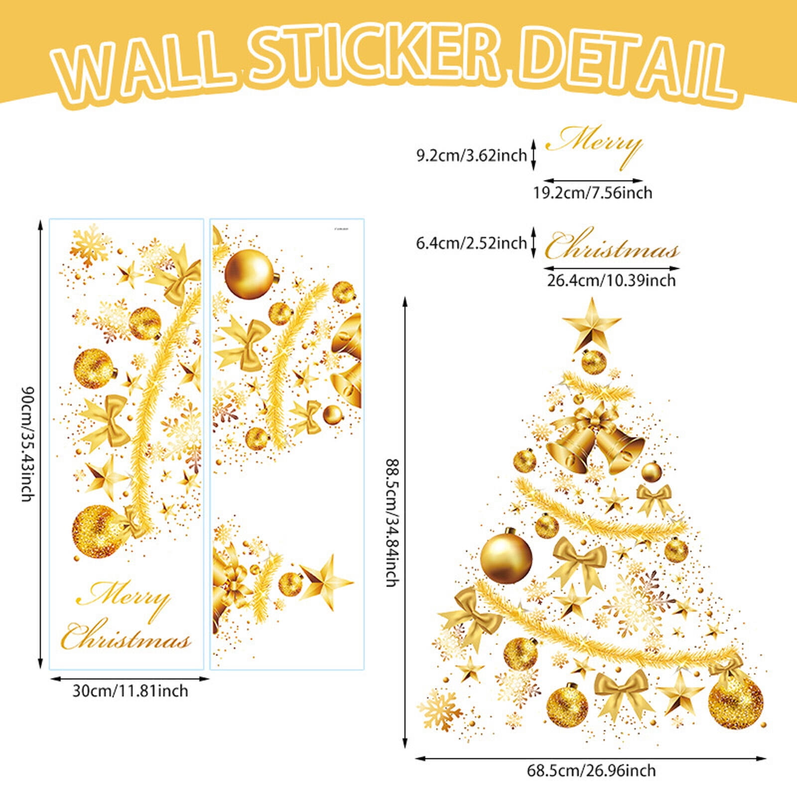 CCOCC 2Pcs Wall Paper,Pvc Adhesive Backing Wall Decals,Easy ...