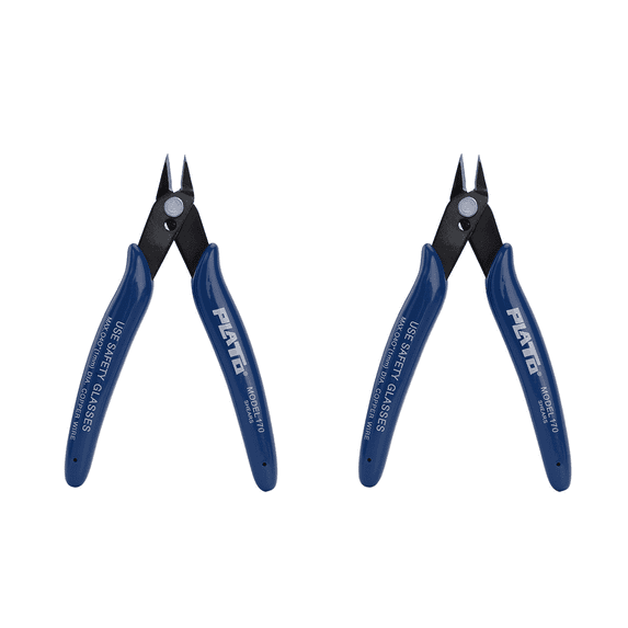CCOCC 2Pcs Wire Cutters,Ergonomic Soft Rubber Handle Wire Cutters for ...