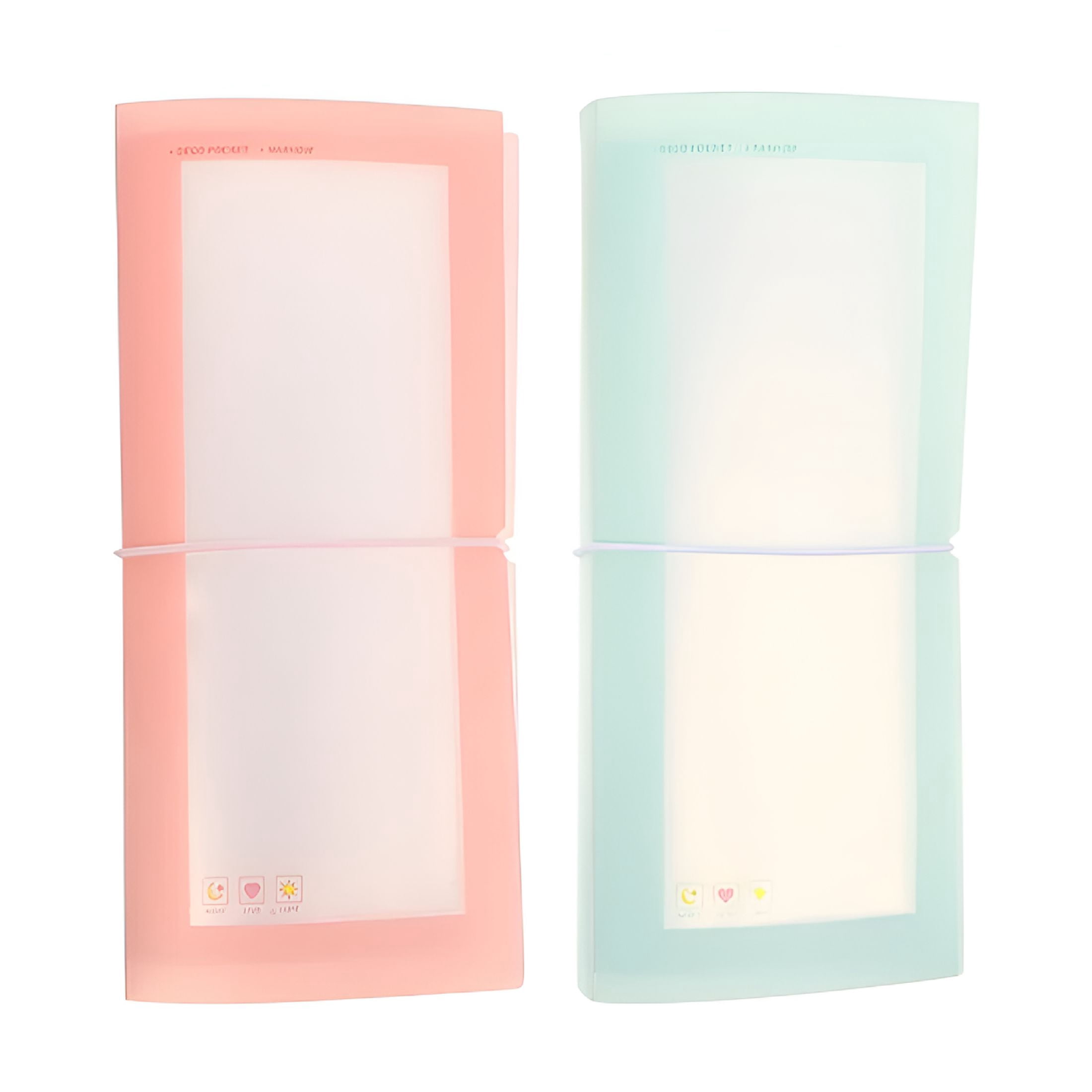 CCOCC 2pcs Sticker Storage Book Decals Collecting Album Sticker Storage ...