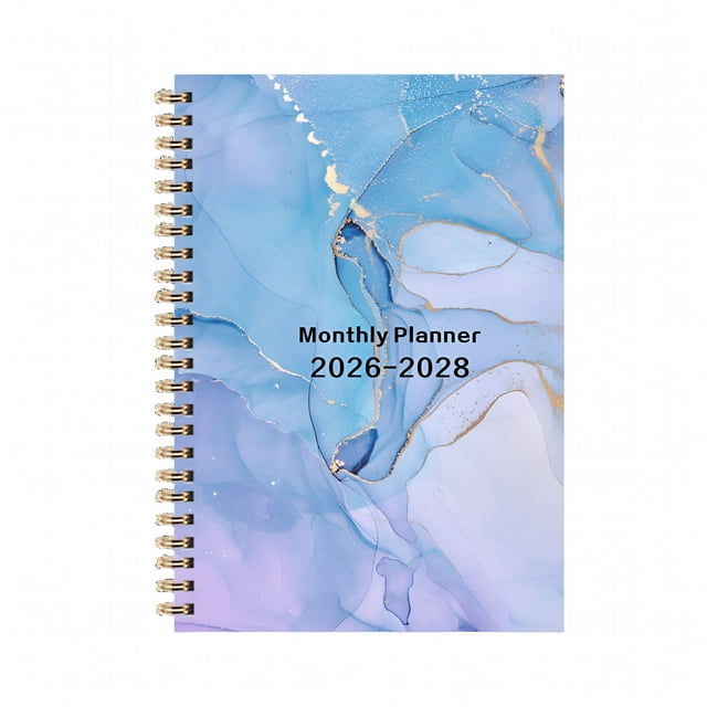 CCOCC 3 Year Monthly Calendar Planner 2026-2028 With 3-Year Long-Term ...