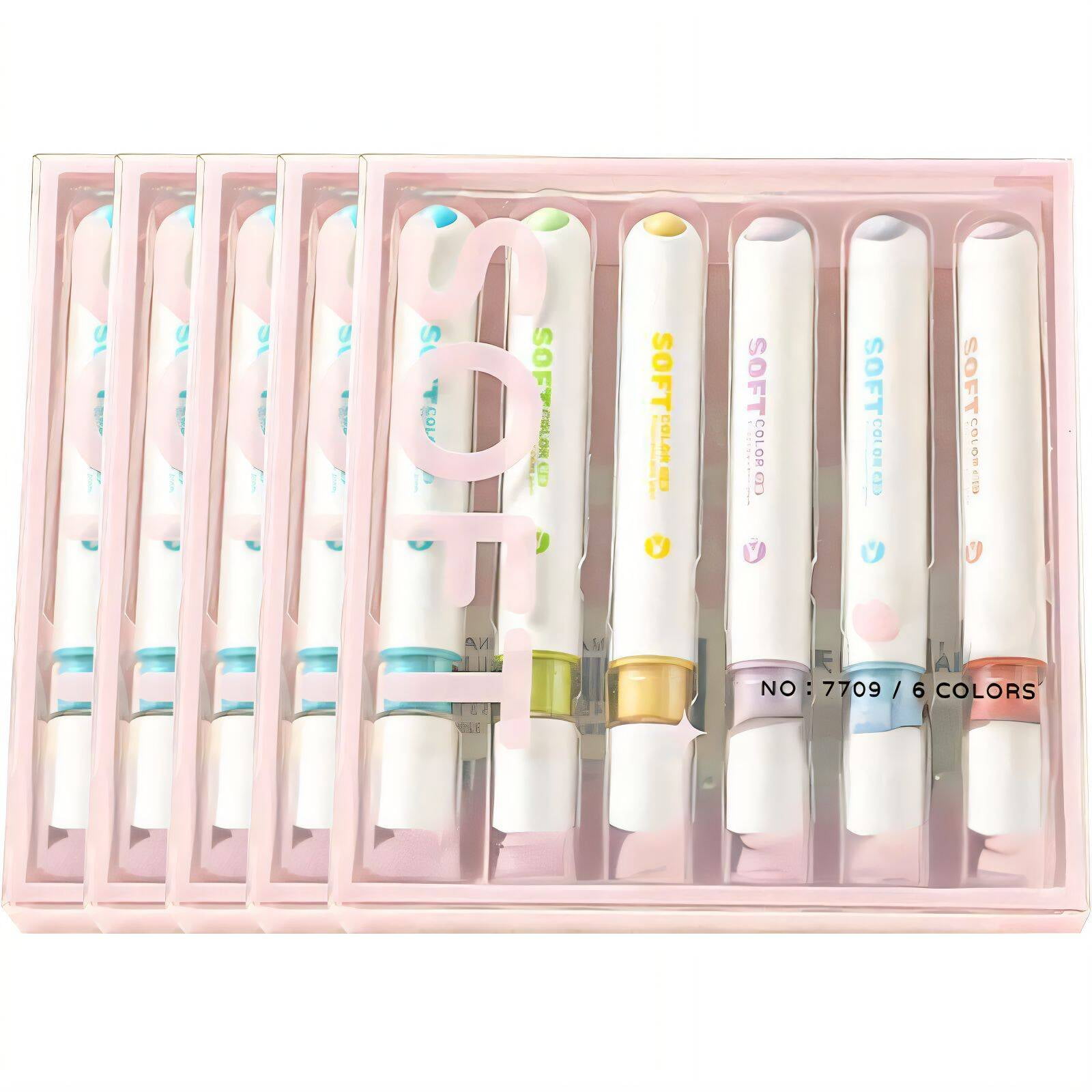 CCOCC 30Pcs Highlighter Stick,Sparkling Star Effect for Brighter ...