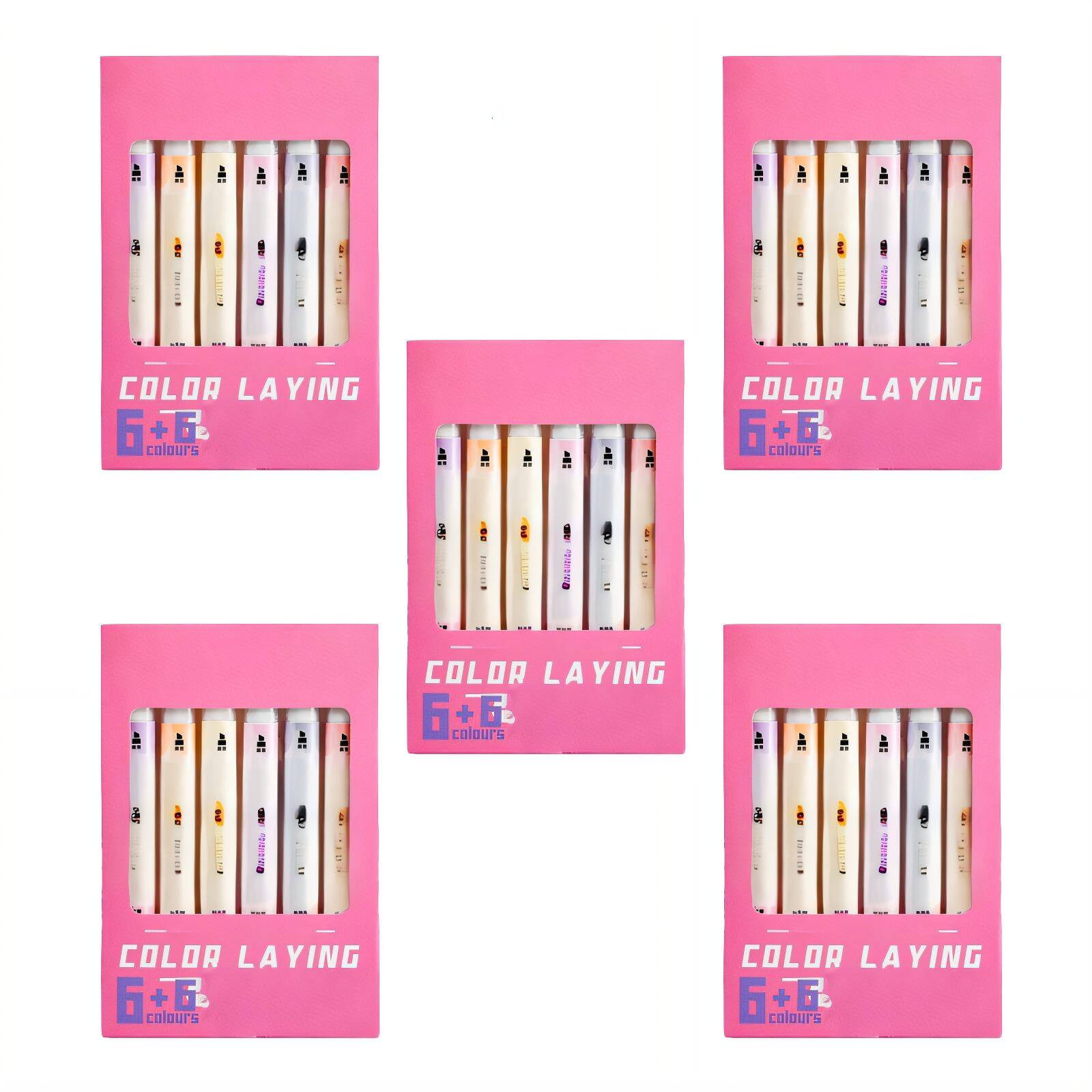 CCOCC 30Pcs Liquid Highlighter,Dual-Head Design for Versatile Marking ...