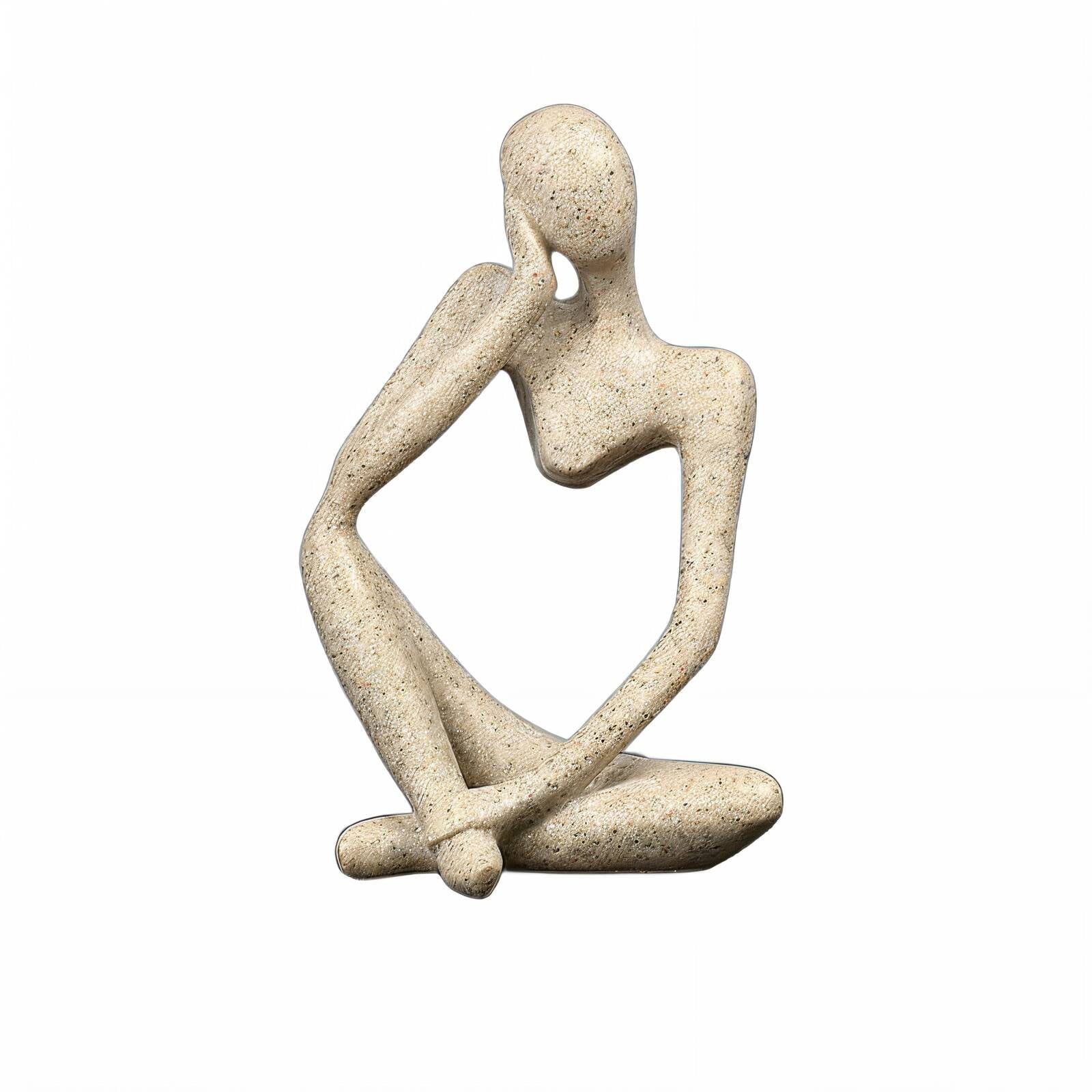 CCOCC 3Pcs Desktop Decor Mini Resin Figurine Thinker Statue Nordic Luxe ...