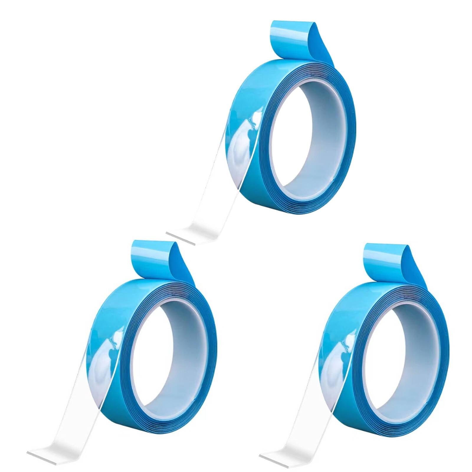 CCOCC 3Pcs Double Sided Tape,Easy Mounting Invisible Double Sided Tape ...
