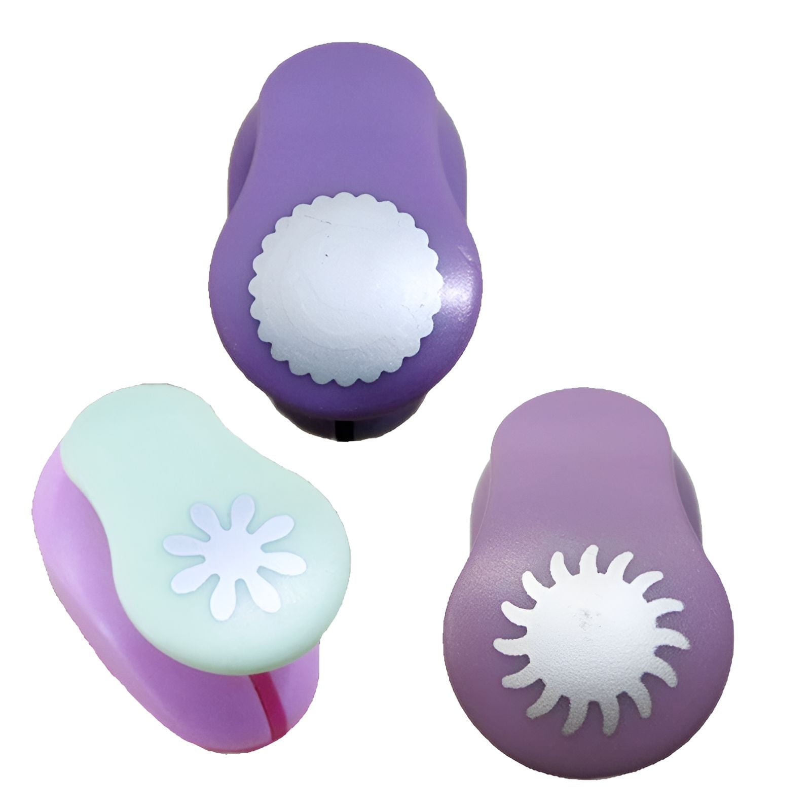 CCOCC 3Pcs Hole Punch,Easy-Press Structure Fast Molding Heart Hole ...