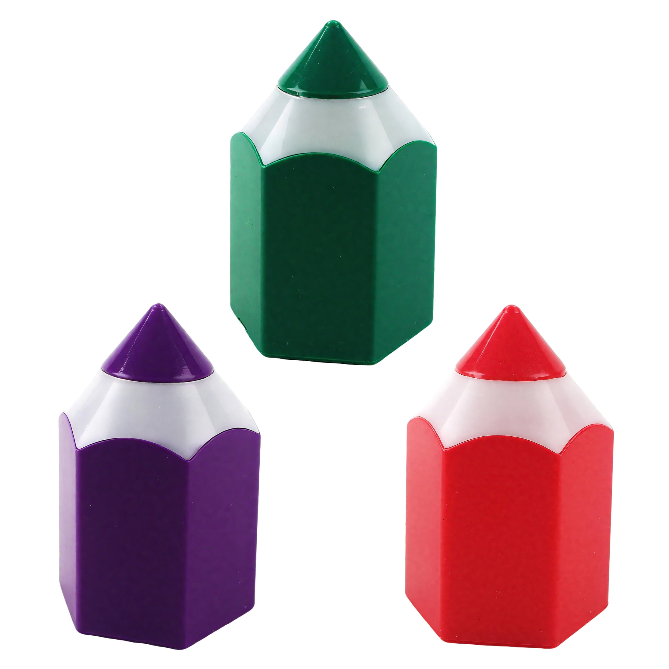 CCOCC 3Pcs Pencil Sharpener Manual,Manual Design Cute Pencil Sharpener ...