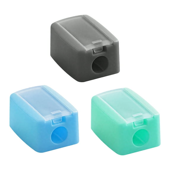 CCOCC 3Pcs Pencil Sharpener Manual,Manual Ps Material Portable Pencil ...