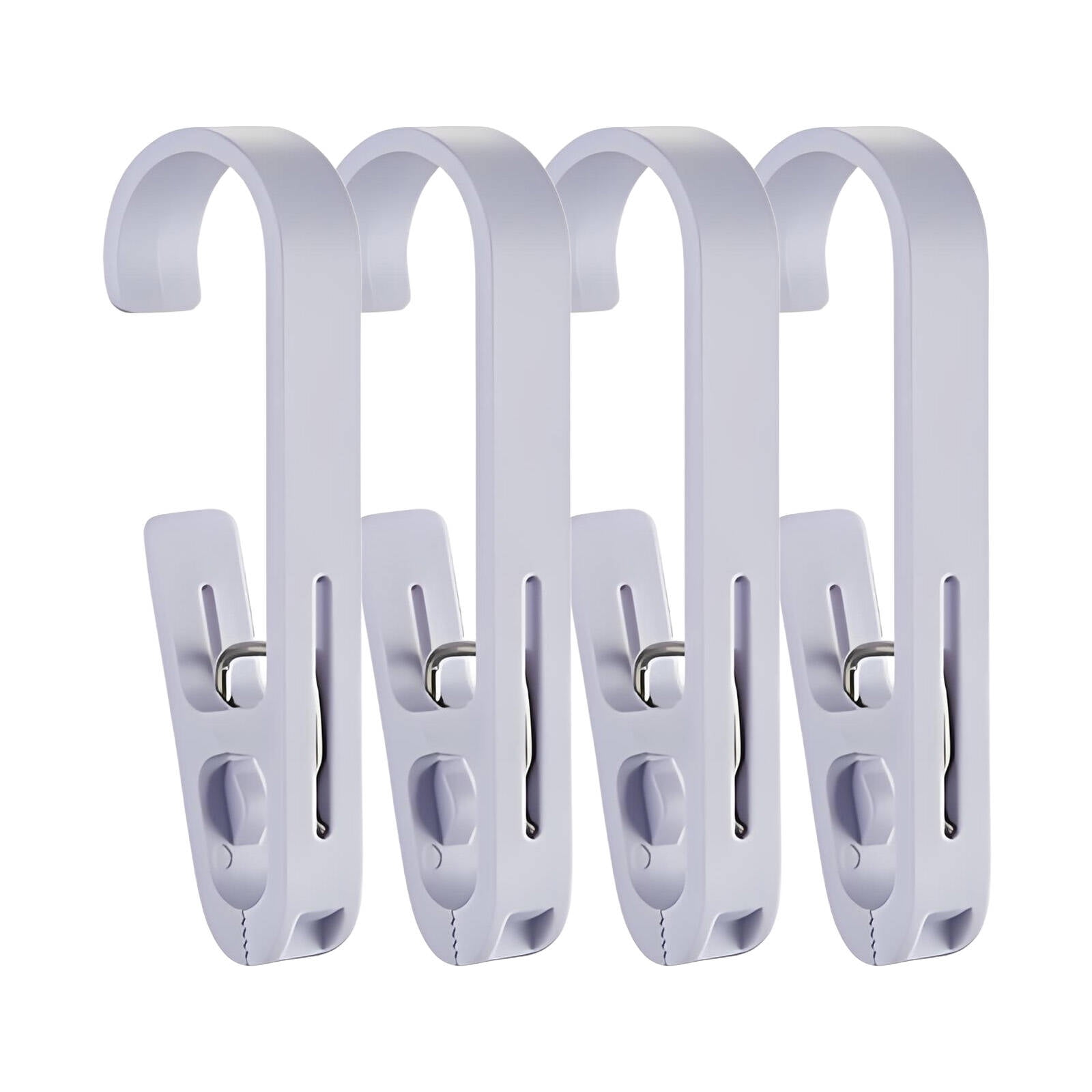 CCOCC 4 Pcs Binder Clips,Adjustable Hook Curtain Clips,Firm Grip Long ...