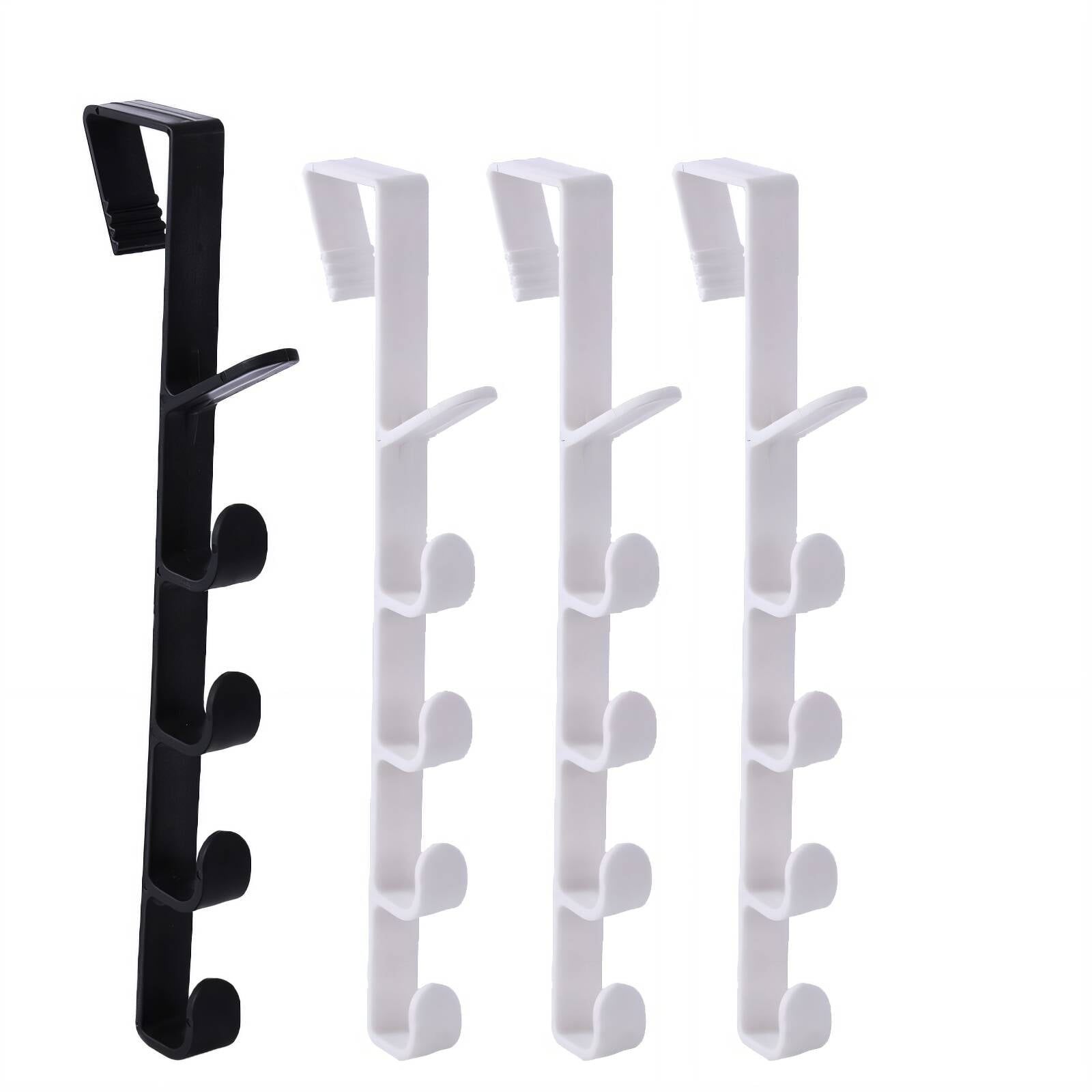 CCOCC 4 Pcs Over the Door Hooks Easy to Adjust for Different Spaces ...