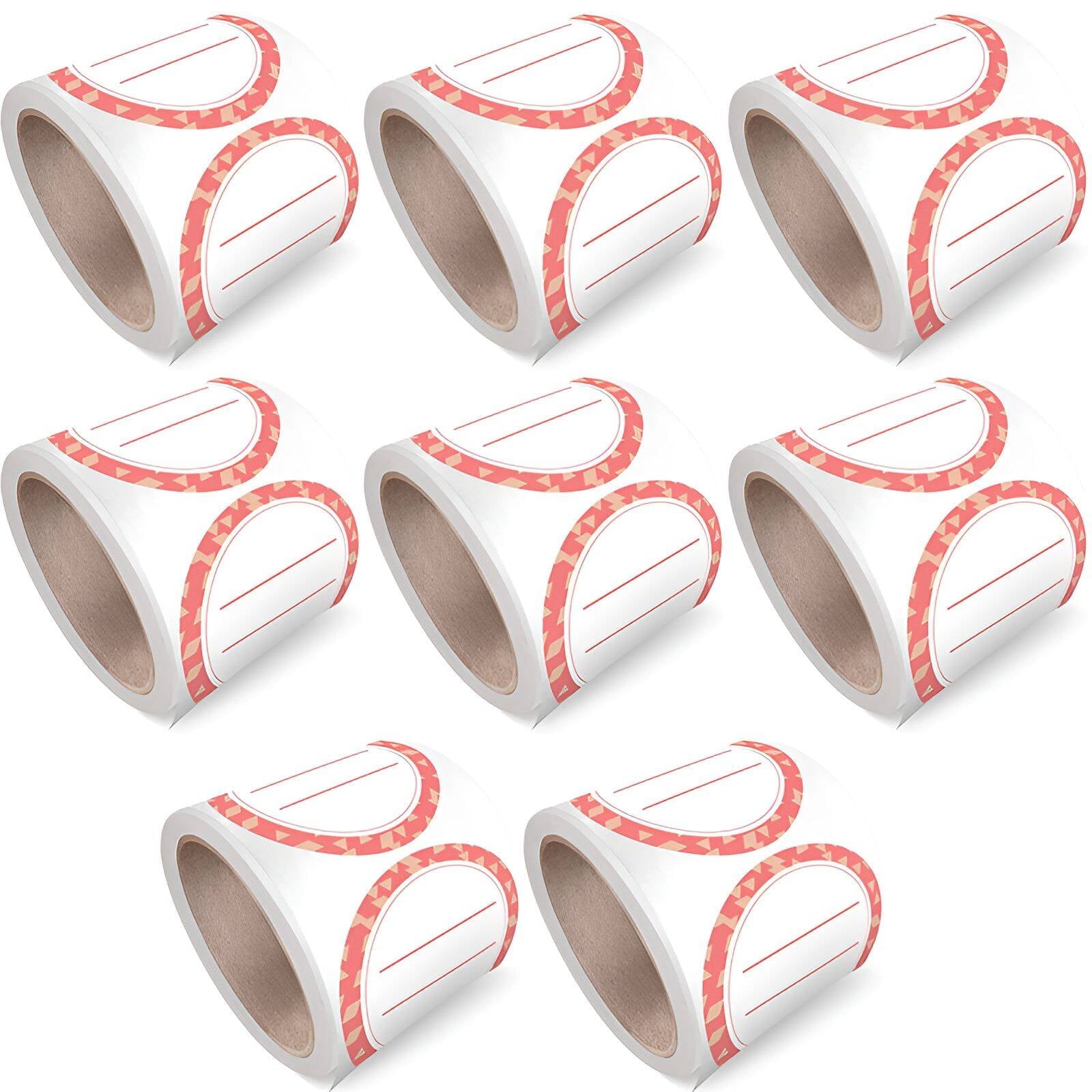 CCOCC 4000Pcs Name Tags,Clear Marking Sticker Labels,Easy ...