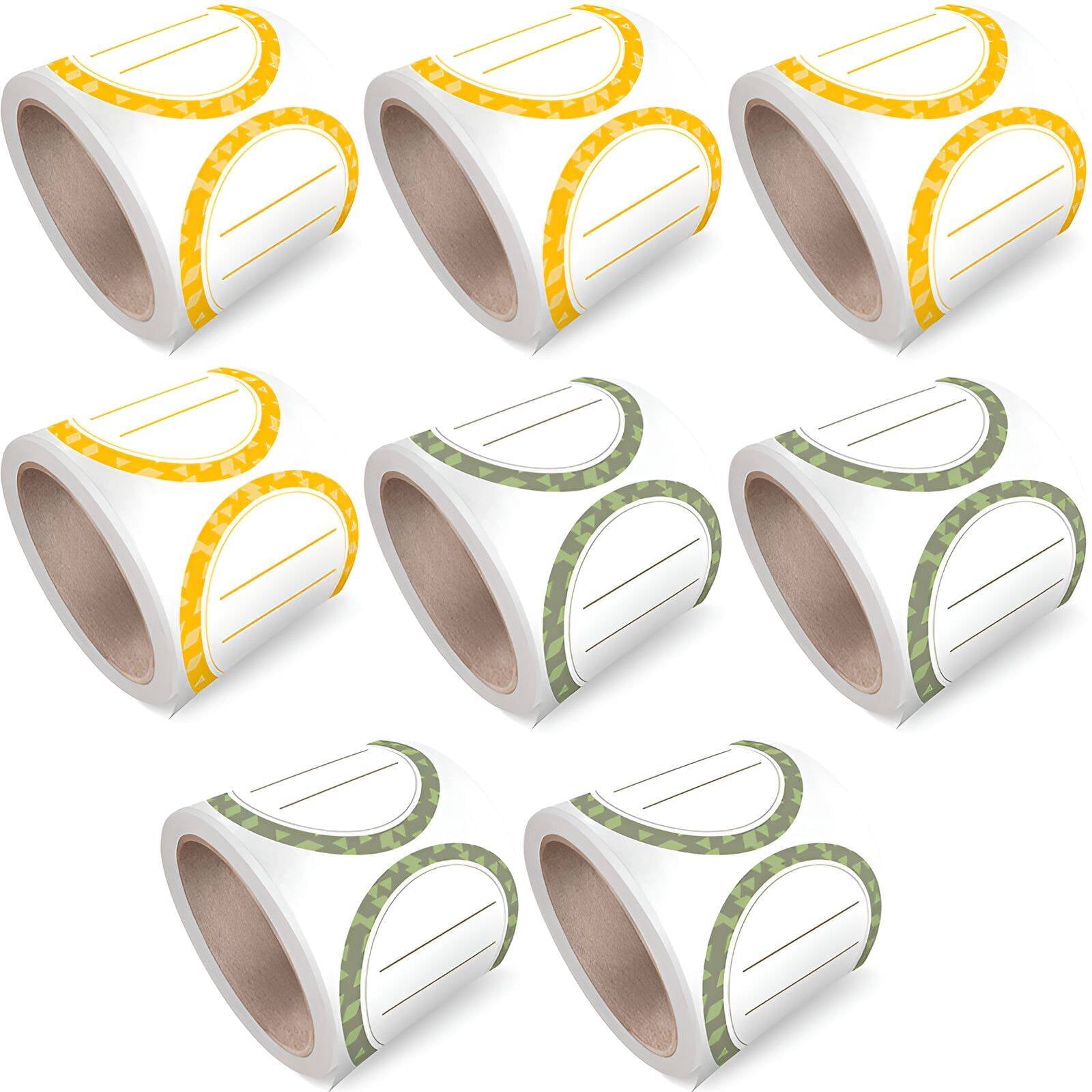 CCOCC 4000Pcs Name Tags,Reusable Stickers Sticker Labels,Long-Lasting ...