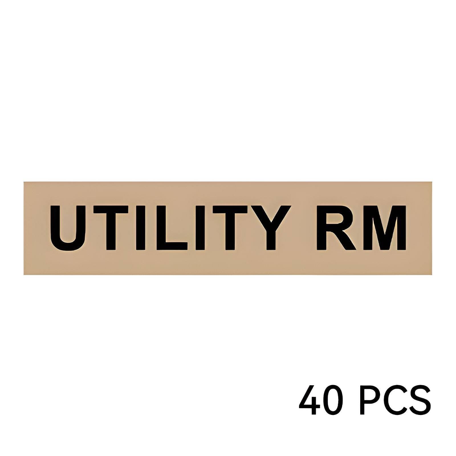 CCOCC 40Pcs Name Tags,Colorful Design Sticker Labels,Enhanced ...