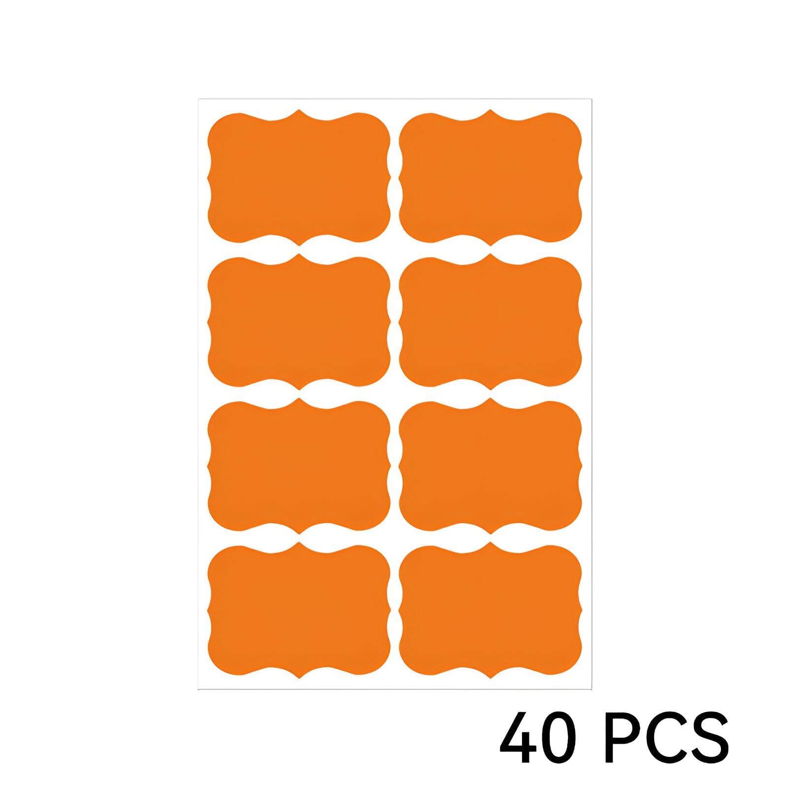 CCOCC 40Pcs Name Tags,Strong Adhesion Sticker Labels,Easy Removal Name ...