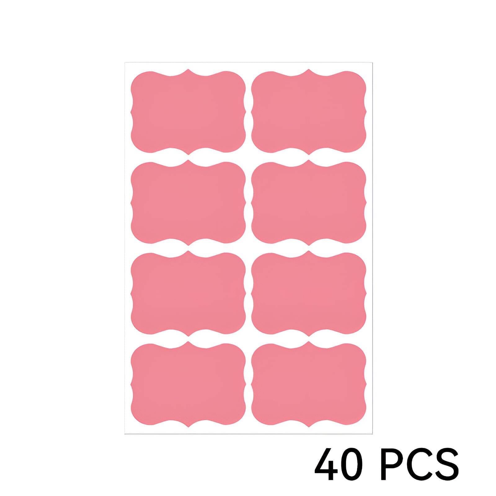 CCOCC 40Pcs Name Tags,Writable Labels Sticker Labels,Easy Removal Name ...
