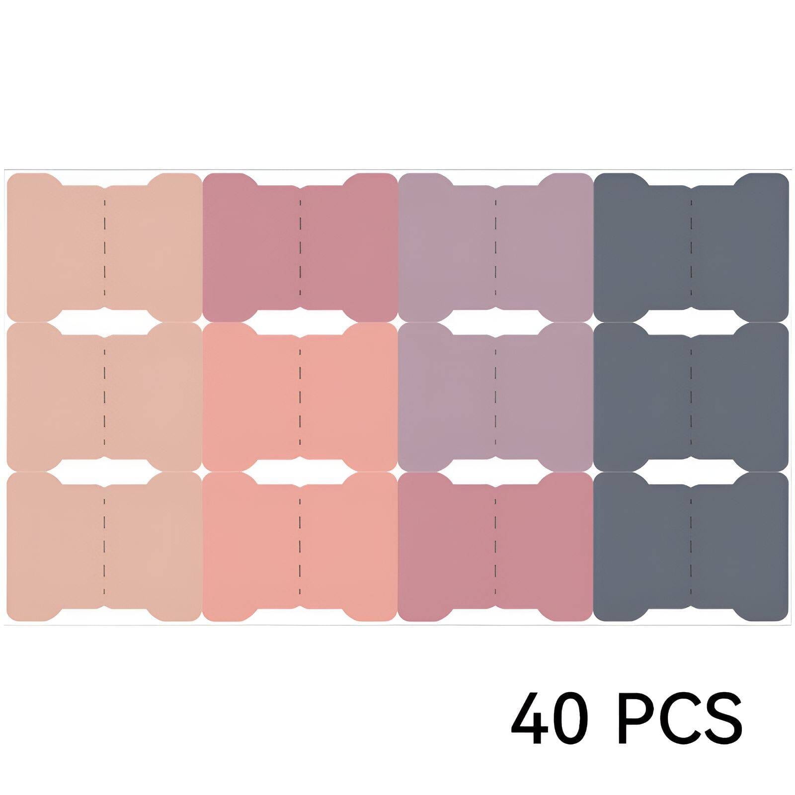 CCOCC 40Pcs Name Tags,Writable Labels Sticker Labels,Flexible Use Name ...
