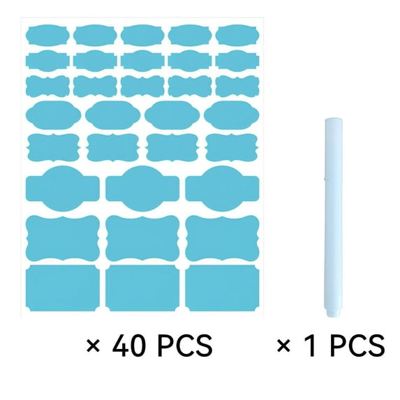 CCOCC 41Pcs Name Tags,Strong Adhesion Sticker Labels,Easy Clean Name ...