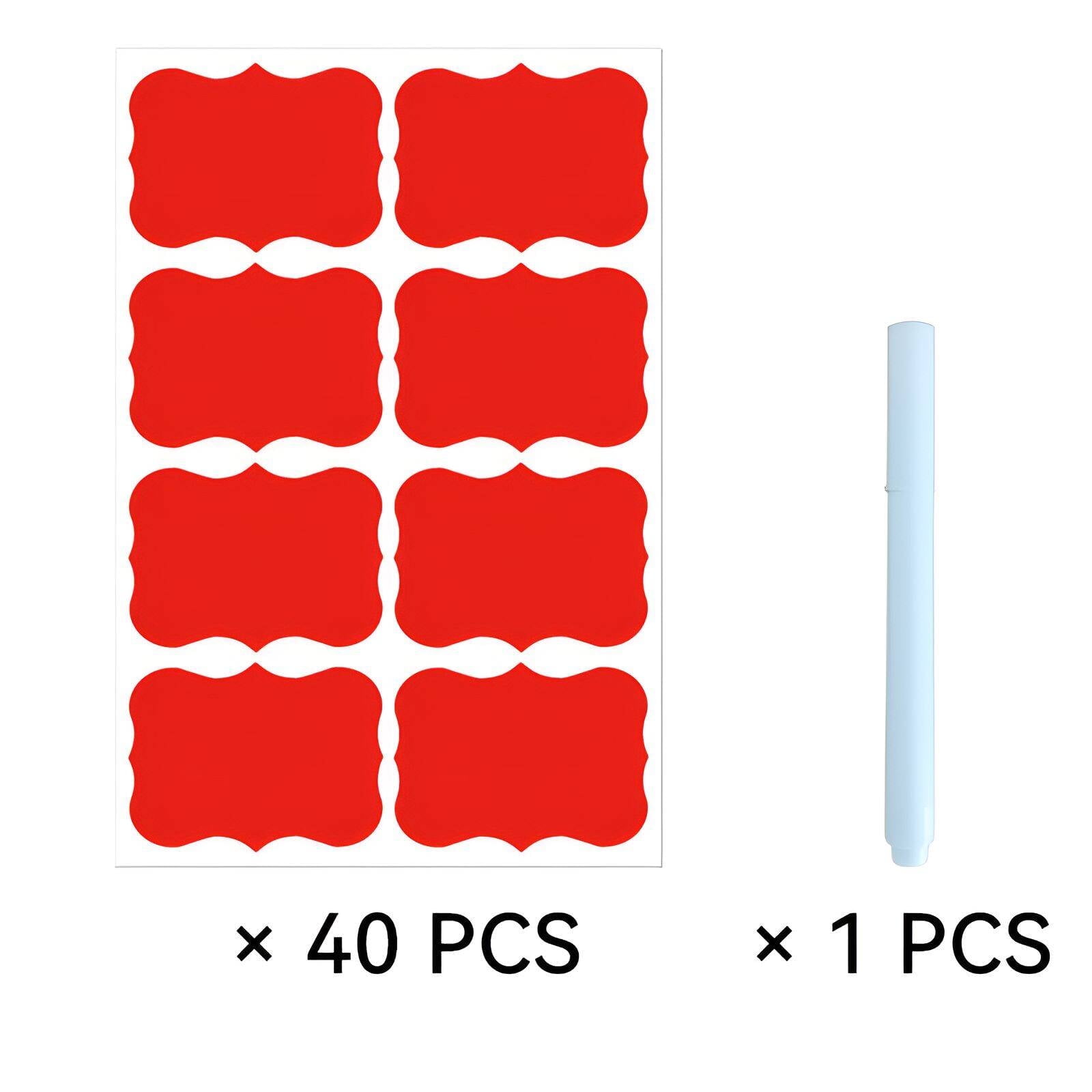 CCOCC 41Pcs Name Tags,Writable Labels Sticker Labels,Clear Marking Name ...