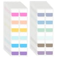 CCOCC 480 Pcs 1 inch Sticky Index Tabs, Colorful Annotation Labels for ...