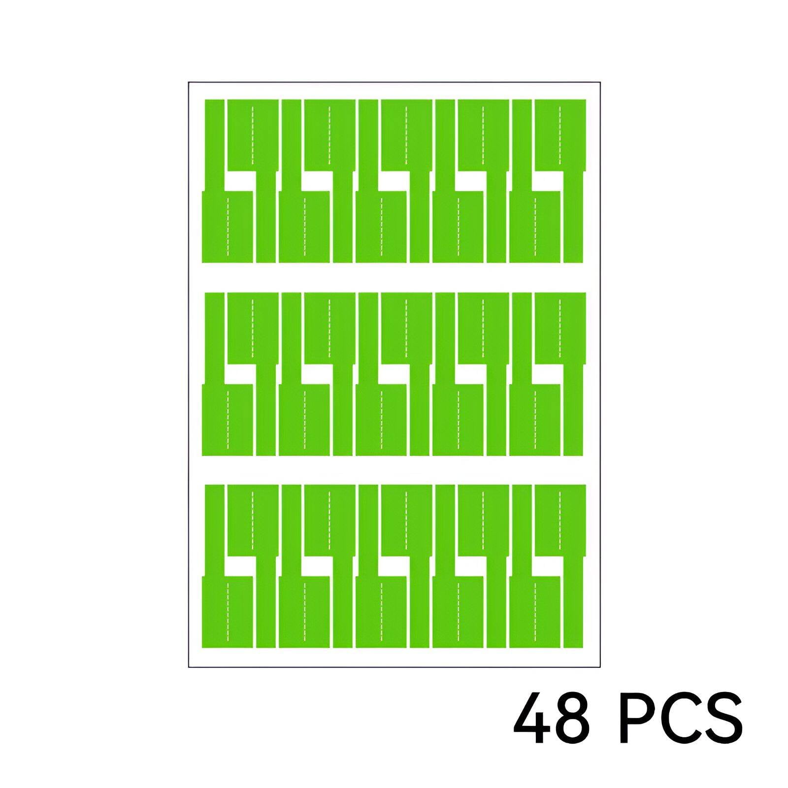 CCOCC 48Pcs Name Tags,Clear Identification Sticker Labels,Easy Setup ...