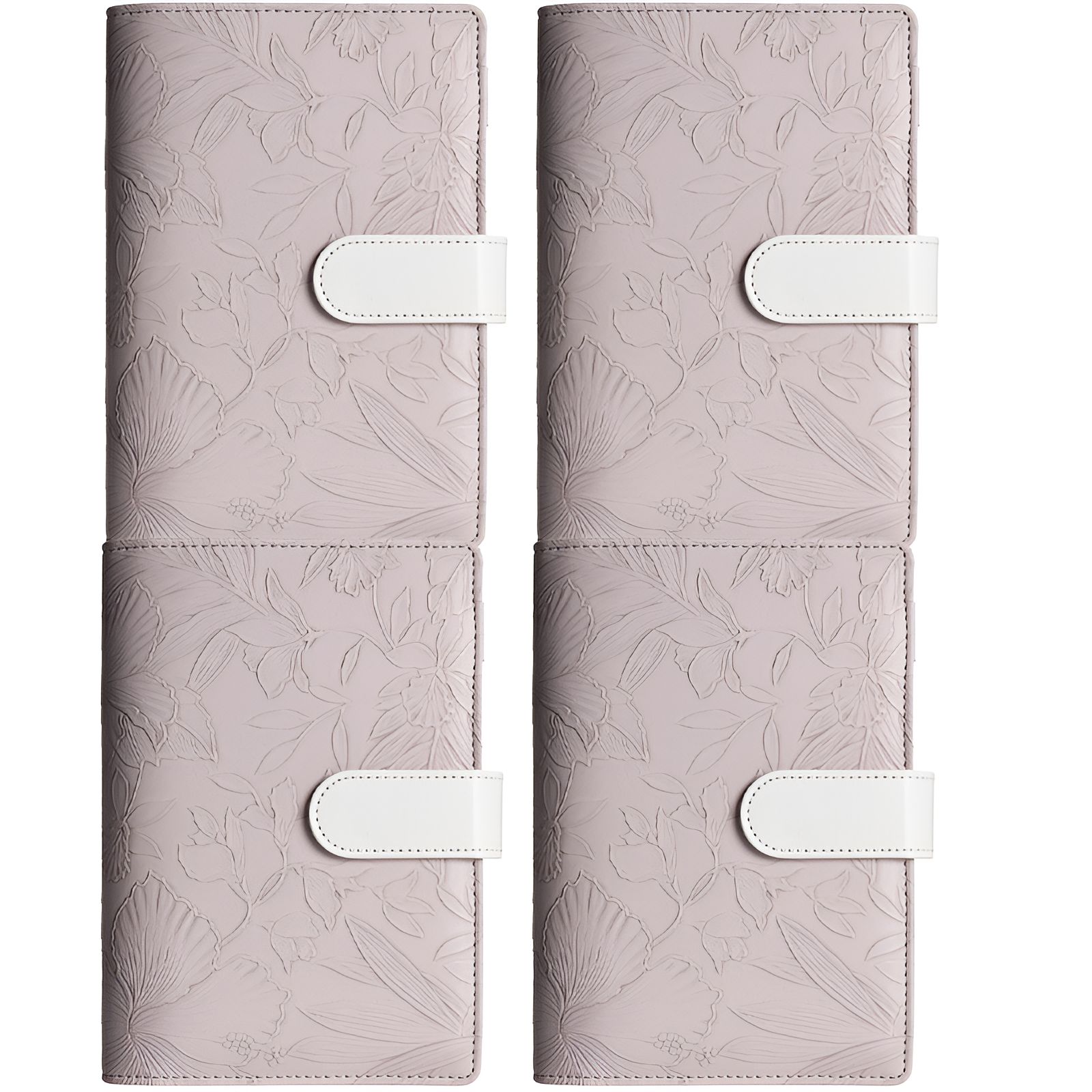 CCOCC 4Pcs Budget Binder,Attractive 3D Texture Structure Money Saving ...