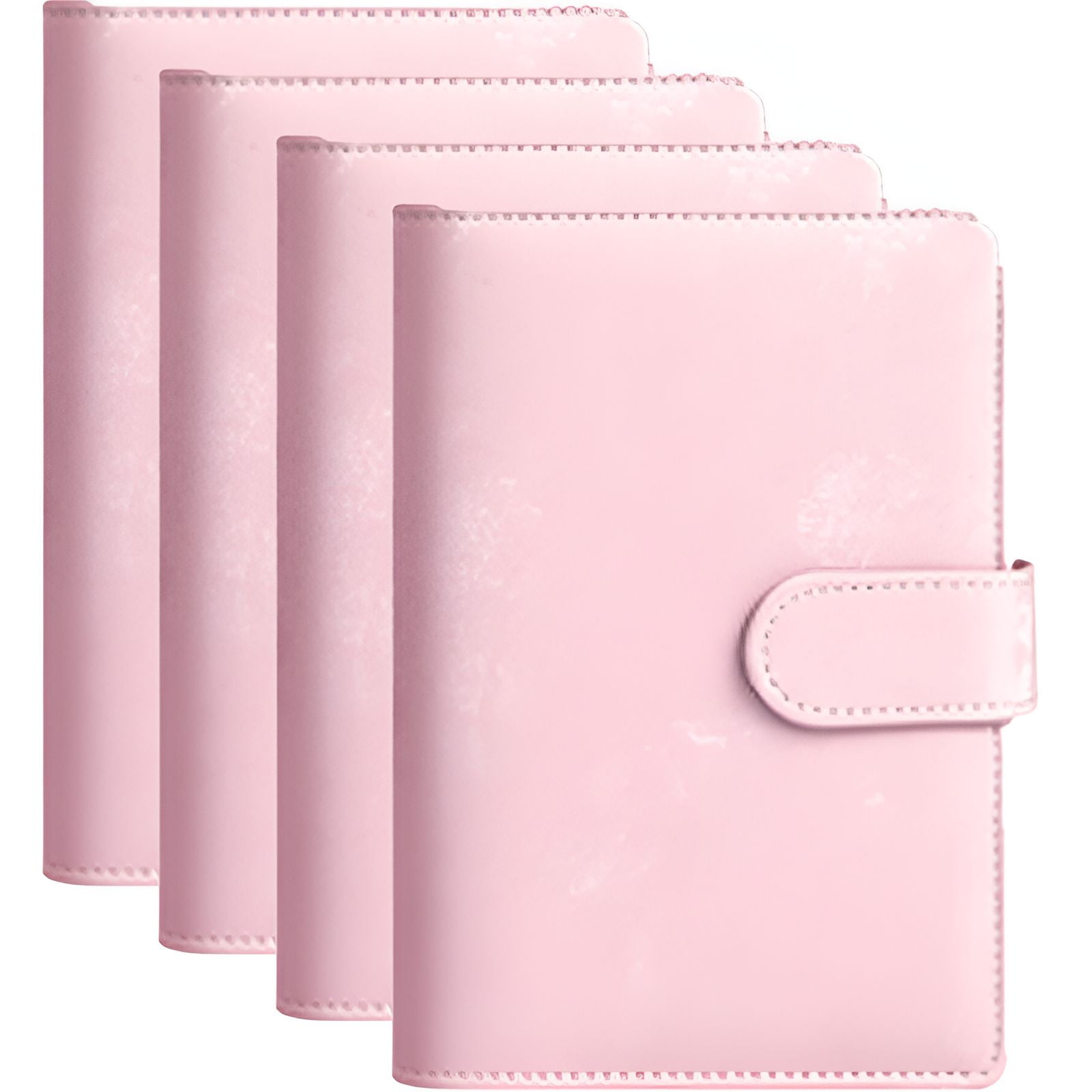 CCOCC 4Pcs Budget Binder,Delicate Fuzzy-Texture Build 100 Envelopes ...