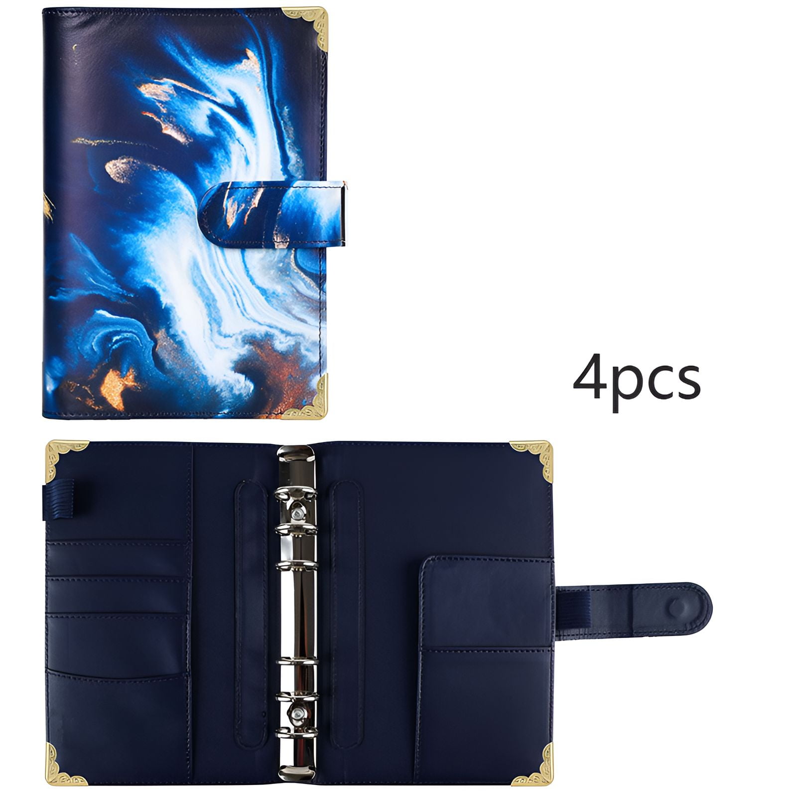 CCOCC 4Pcs Budget Binder,Precise Stitching Along the Border 100 ...