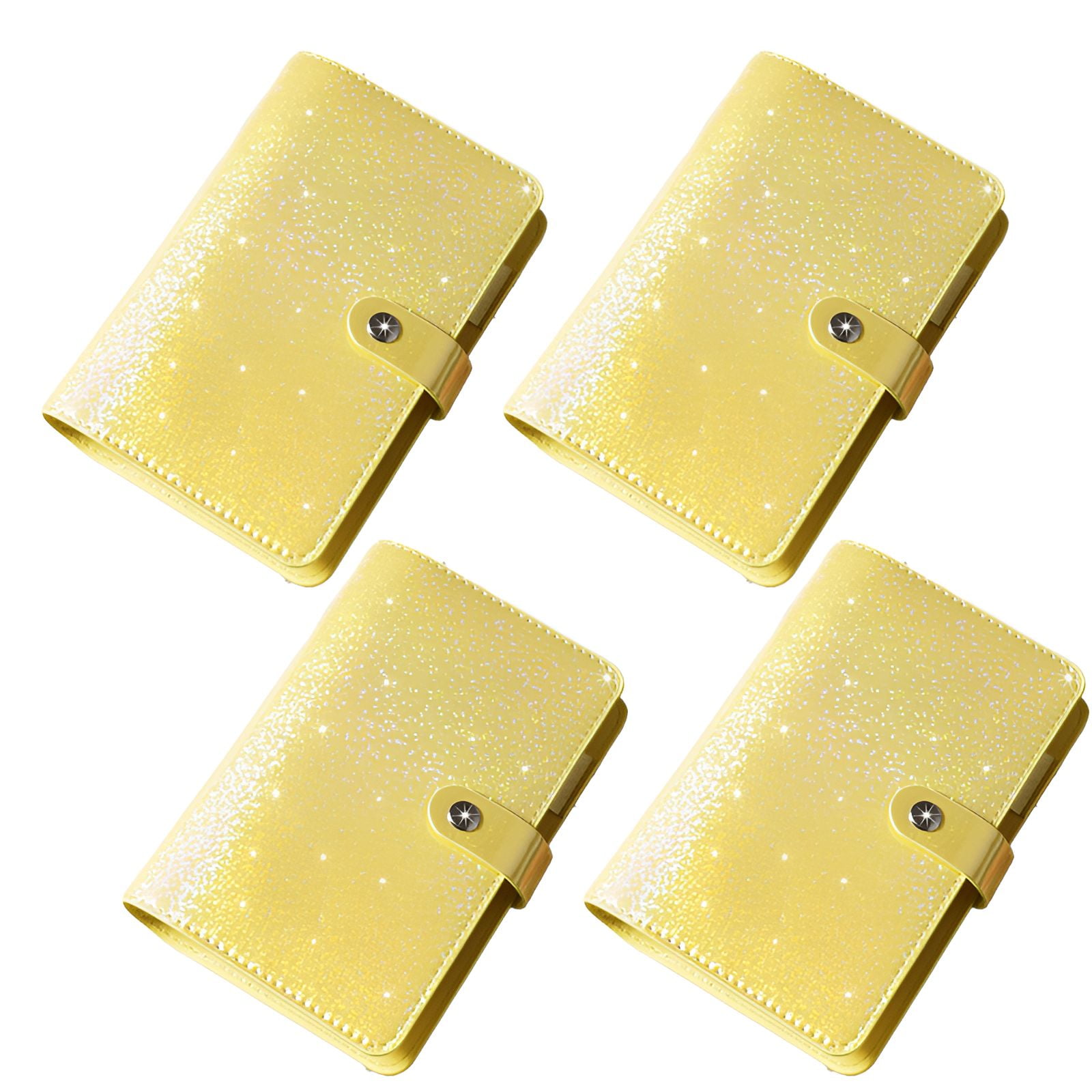 CCOCC 4Pcs Budget Binder,Precise Stitching Along the Border Budget Binder with Cash Envelopes ...