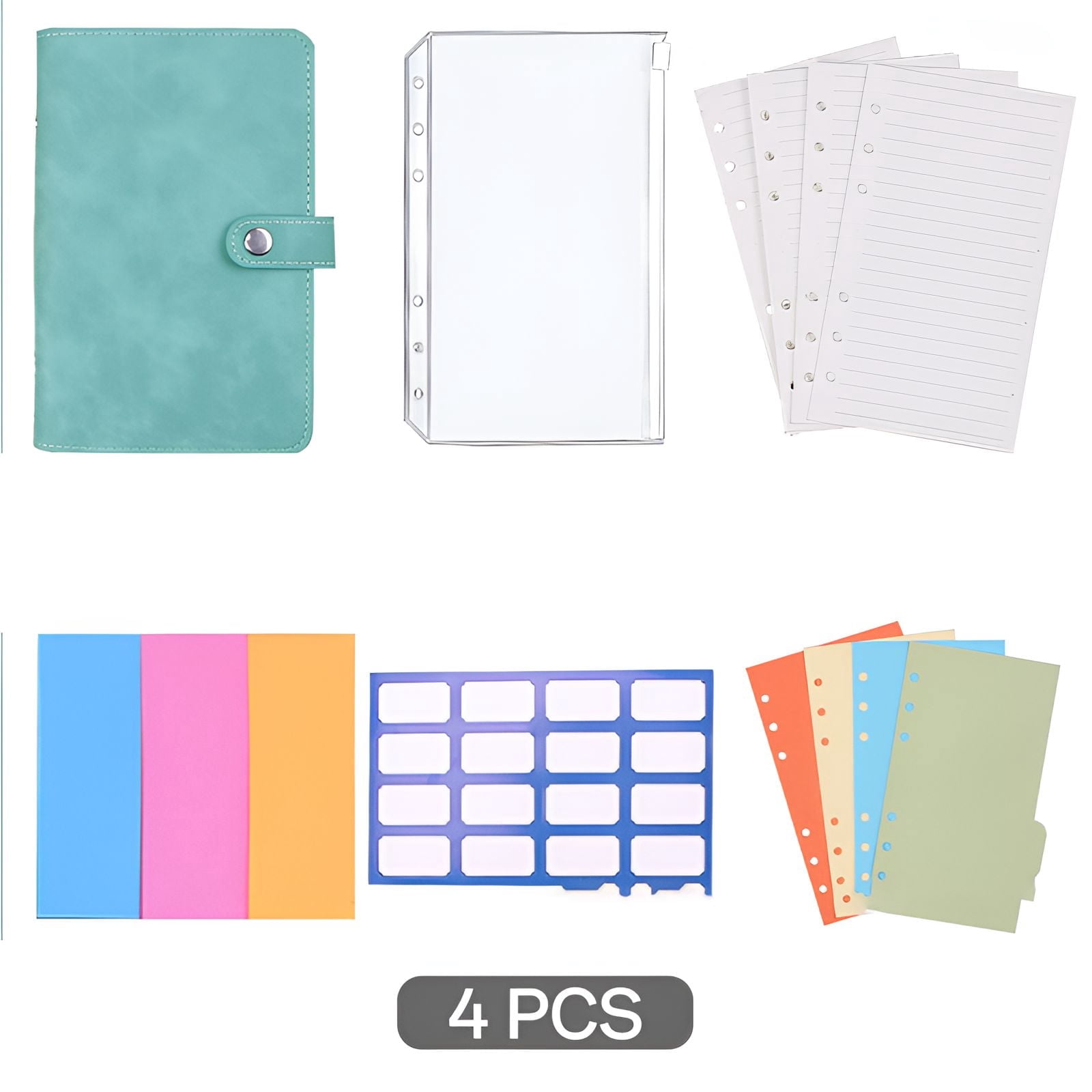 CCOCC 4Pcs Budget Binder,Refined Finish and Modern Simplicity Money ...