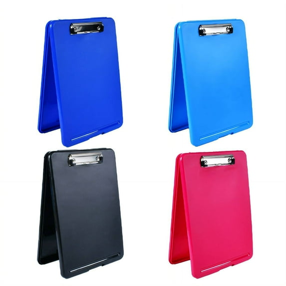 CCOCC 4Pcs Clip Boards 8X11 with Storage,Document Clip Clipboard with ...