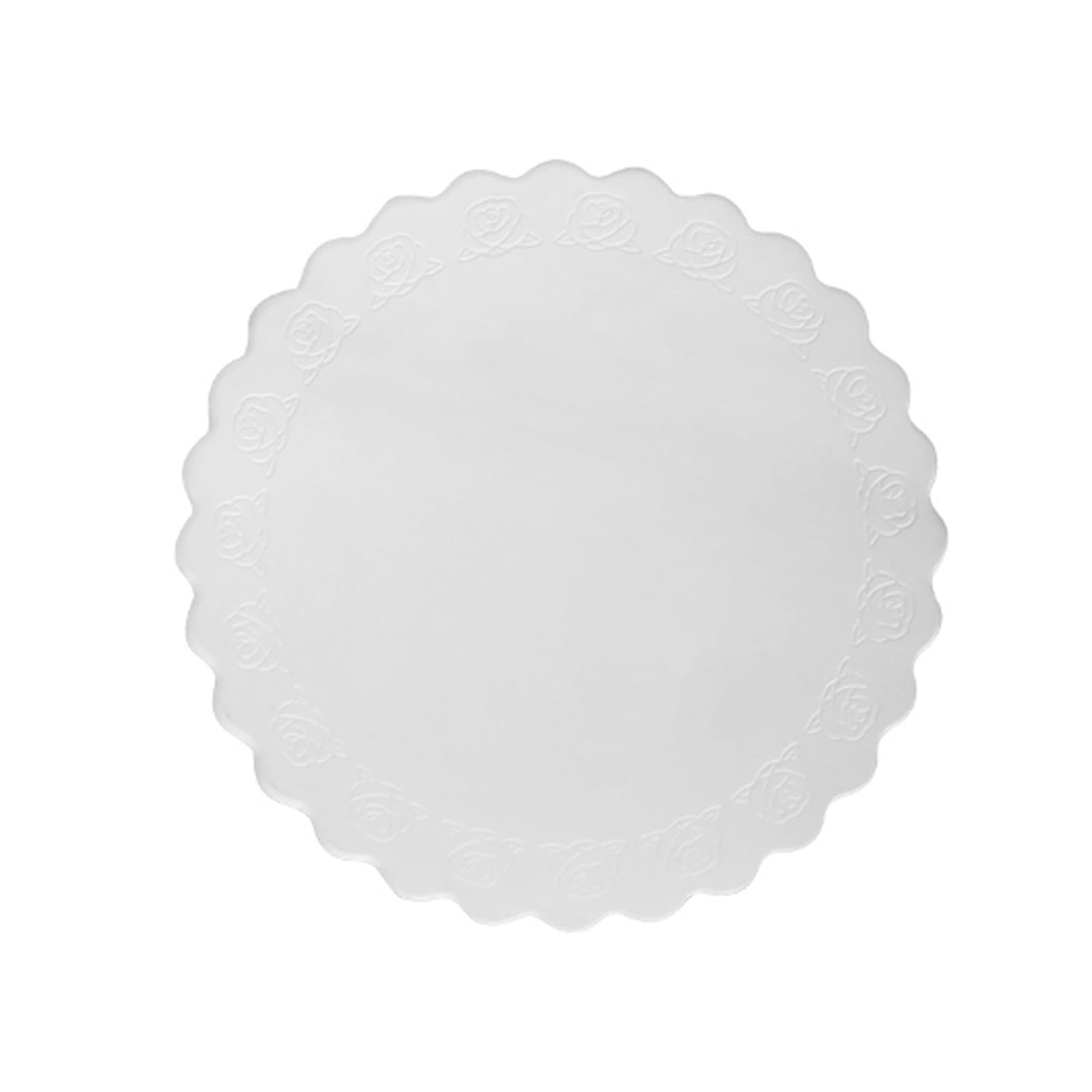 CCOCC 4Pcs Coasters,Transparent Silicone Rose Edge Coasters Set of 4 ...