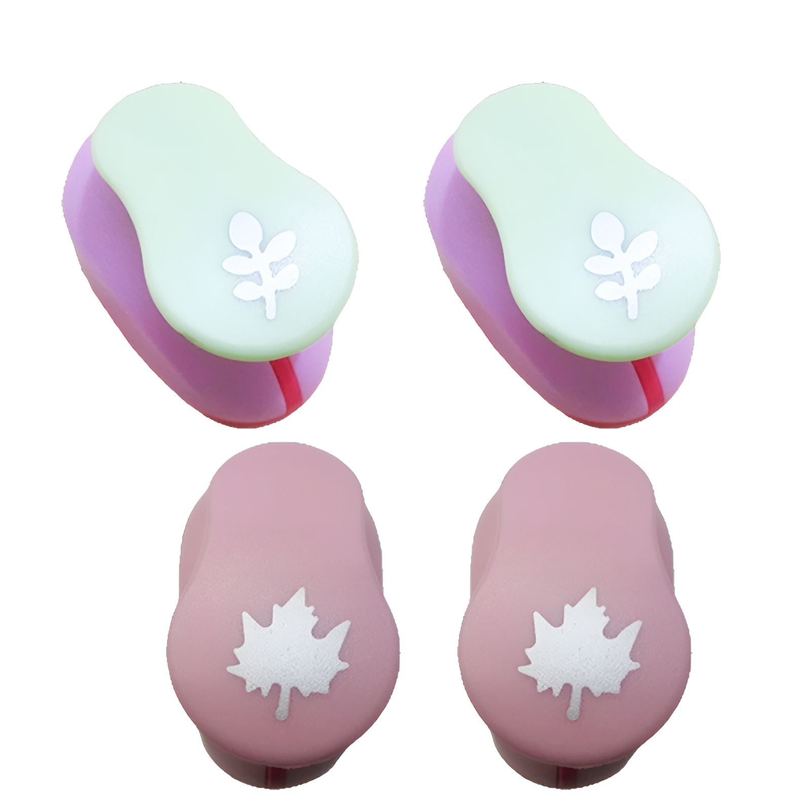 CCOCC 4Pcs Hole Punch,Non-Slip Base Stable Positioning Small Hole Punch ...