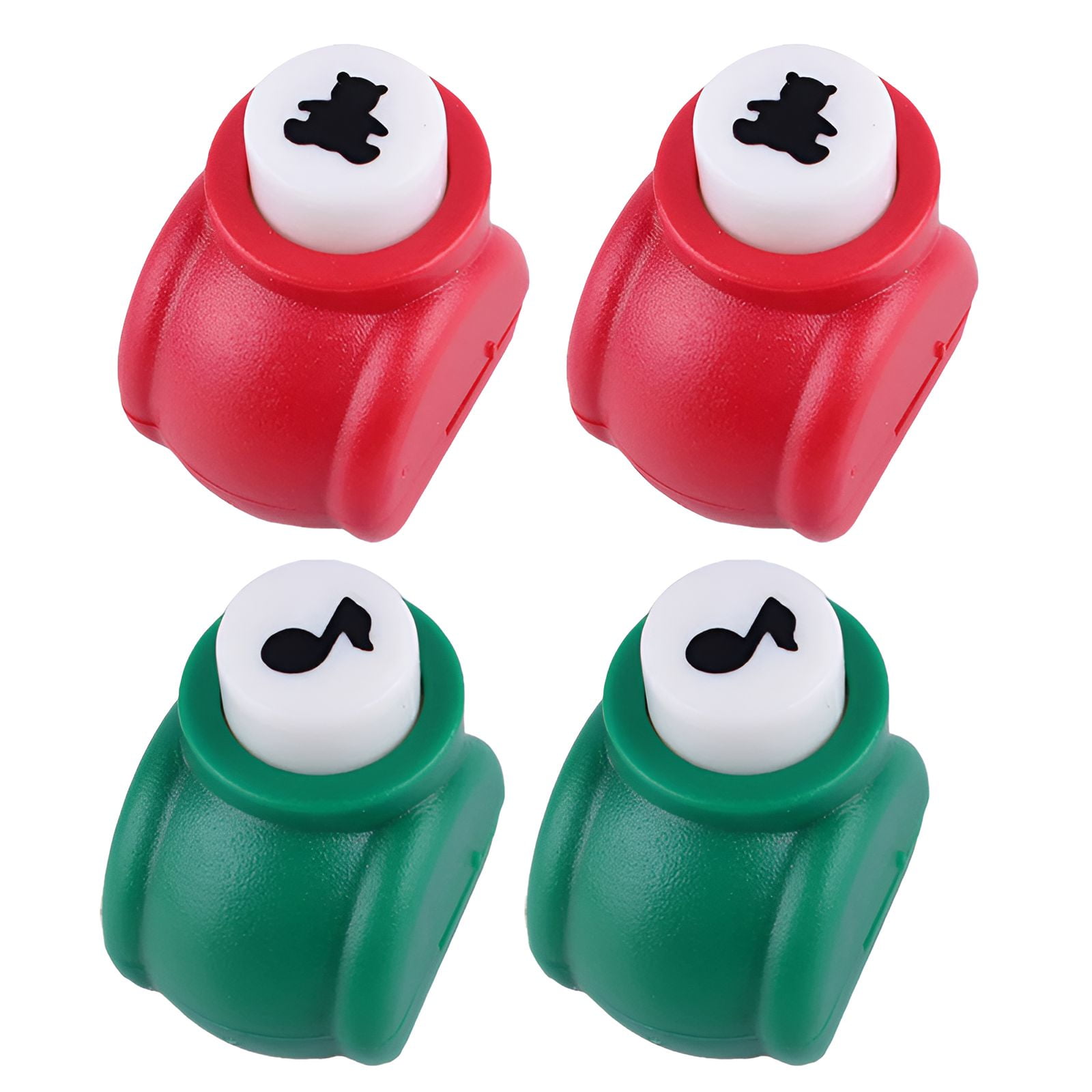 CCOCC 4Pcs Hole Punch,Simple Press Mechanism Clean Outcome Hole Puncher ...