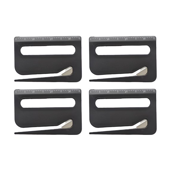 CCOCC 4Pcs Letter Opener,Ruler Scale Mail Opener,Sharp Edge Package ...